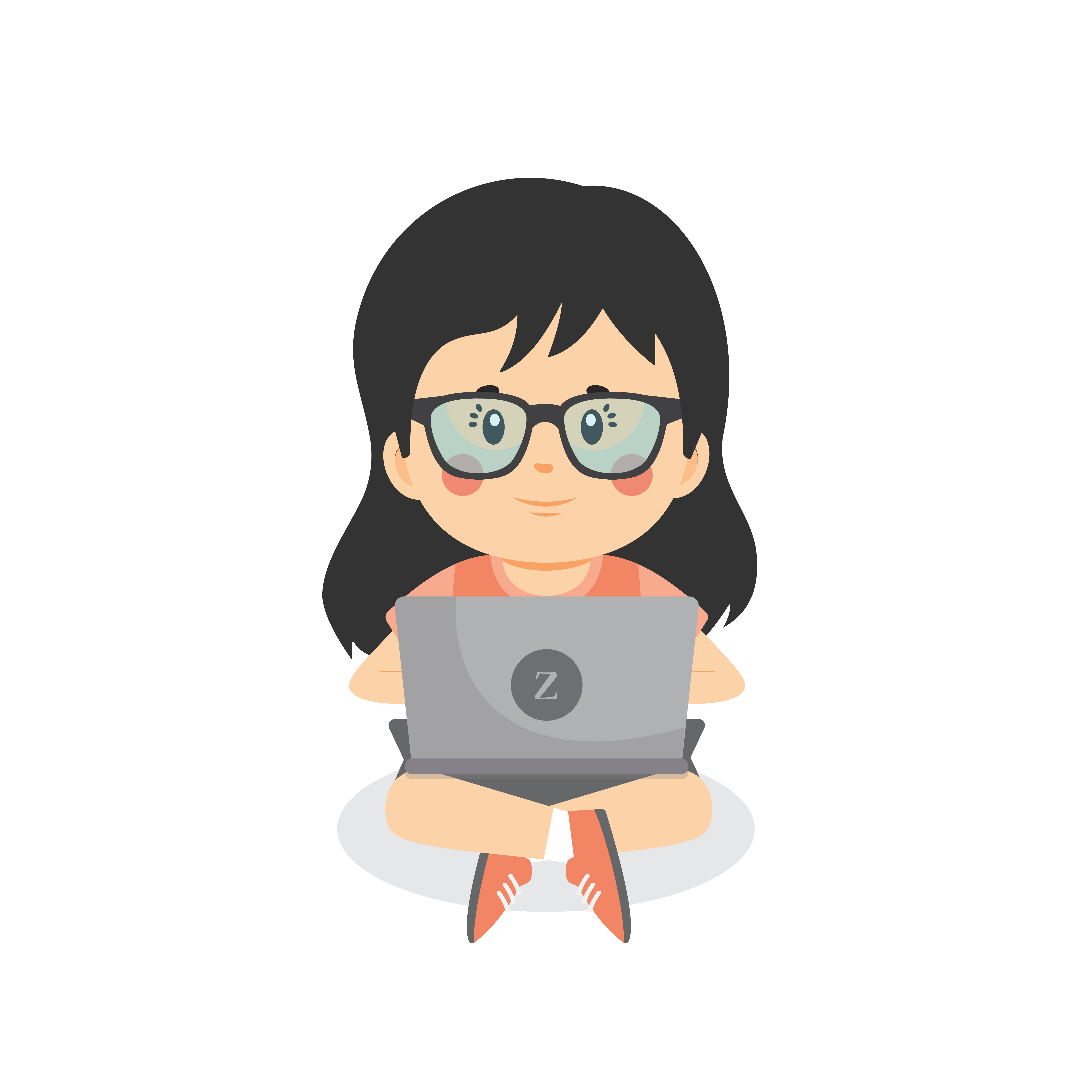 Vector Illustration Children Using Computers 1963124 Vector Art at Vecteezy