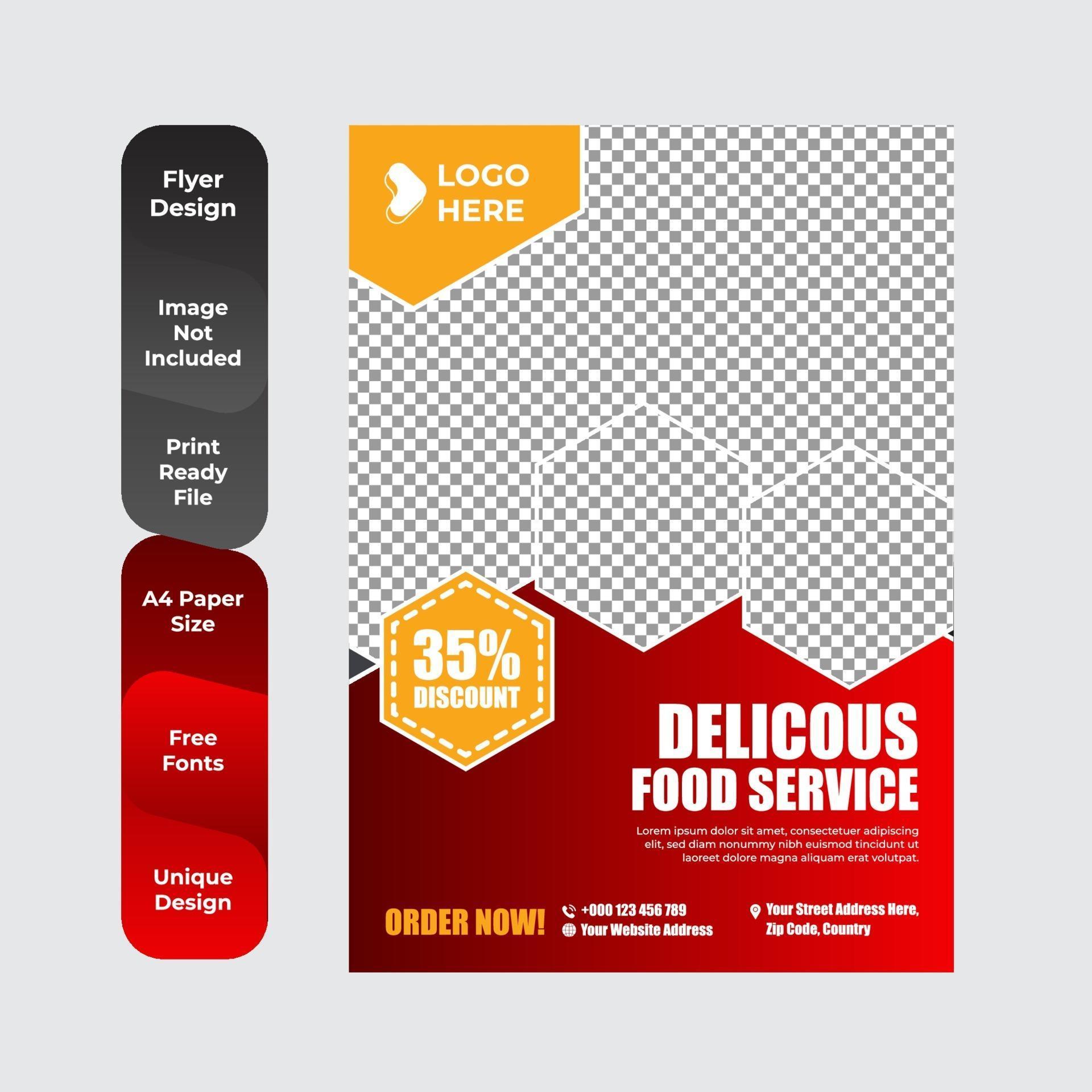 Restaurant menu template 1966749 Vector Art at Vecteezy