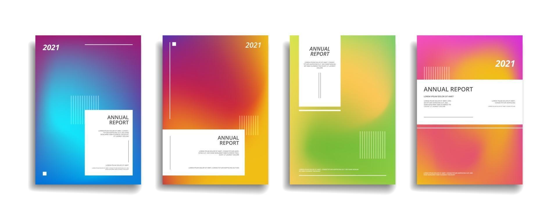 Bright Gradient Color Abstract Line Pattern Background Cover Design
