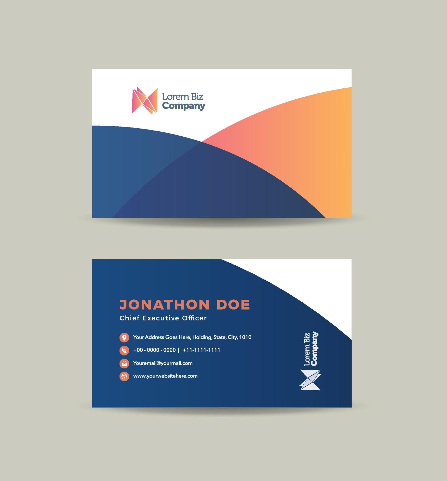 Corporate Business Card Design Or Visiting Card And Personal Business corporate-business-card-design-or-visiting-card-and-personal-business
