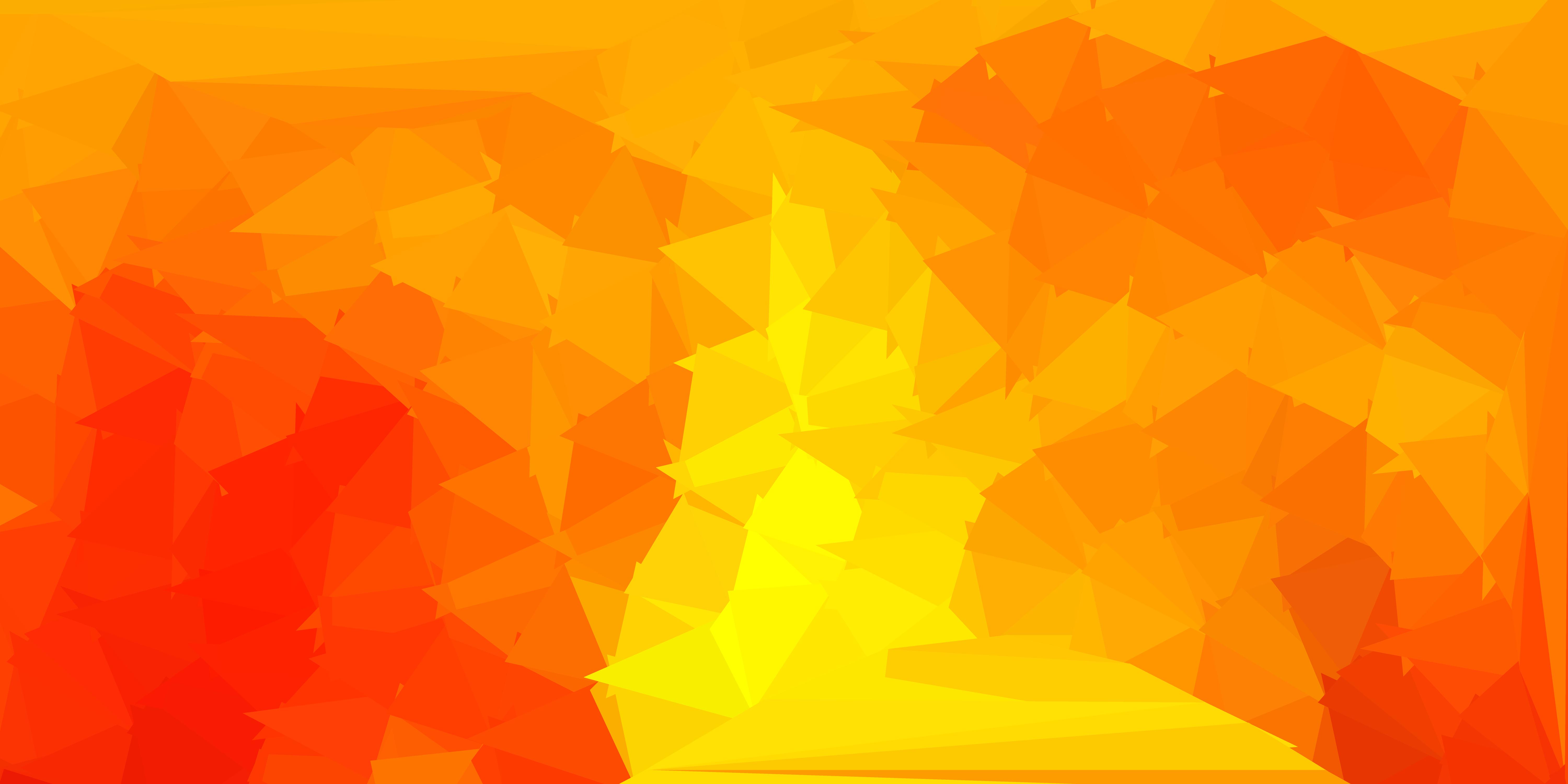 Light orange vector gradient polygon layout. 1973145 Vector Art at Vecteezy
