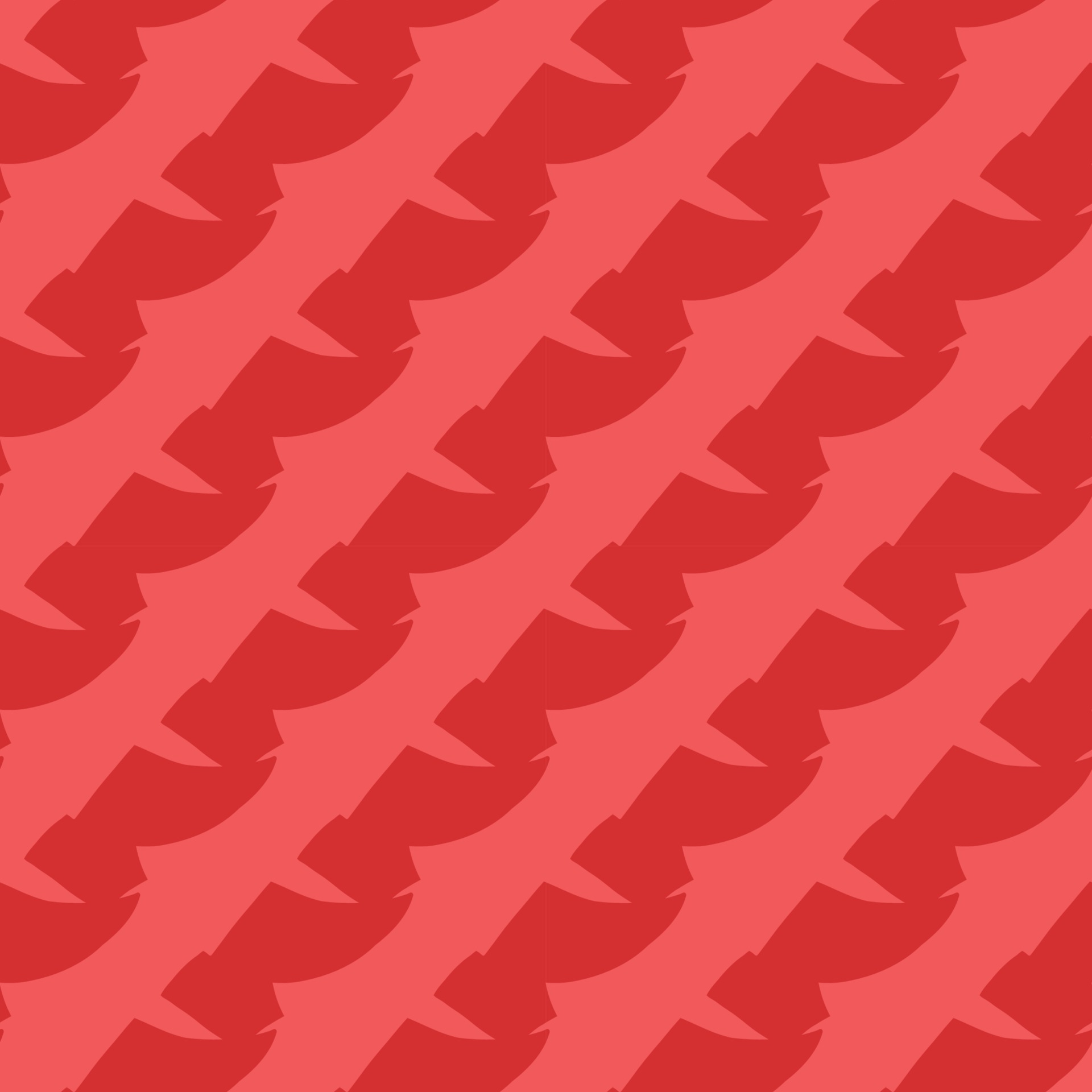 Vector seamless texture background pattern. Hand drawn, red colors ...