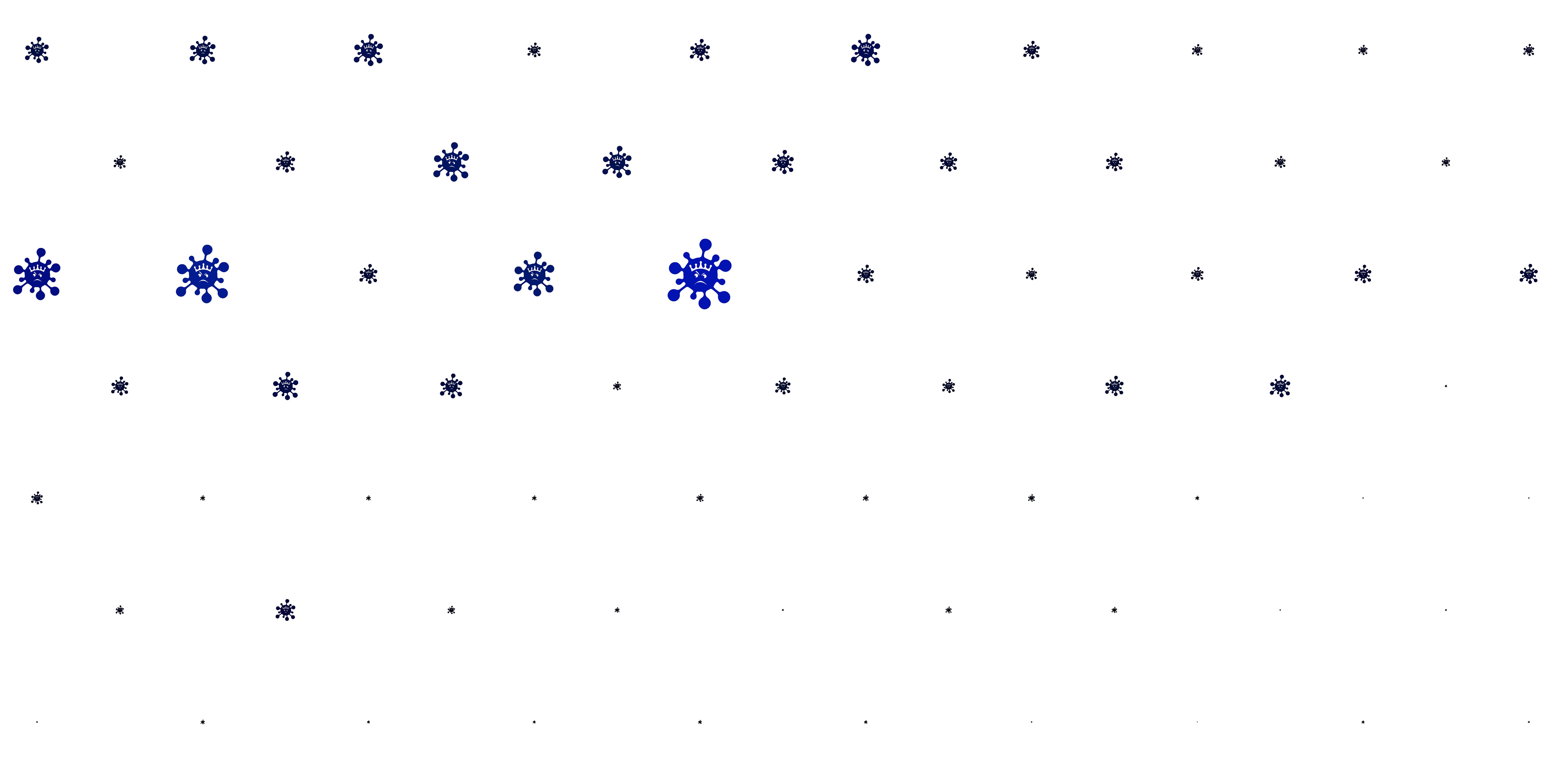 Light BLUE vector texture with disease symbols. 1982999 Vector Art at ...