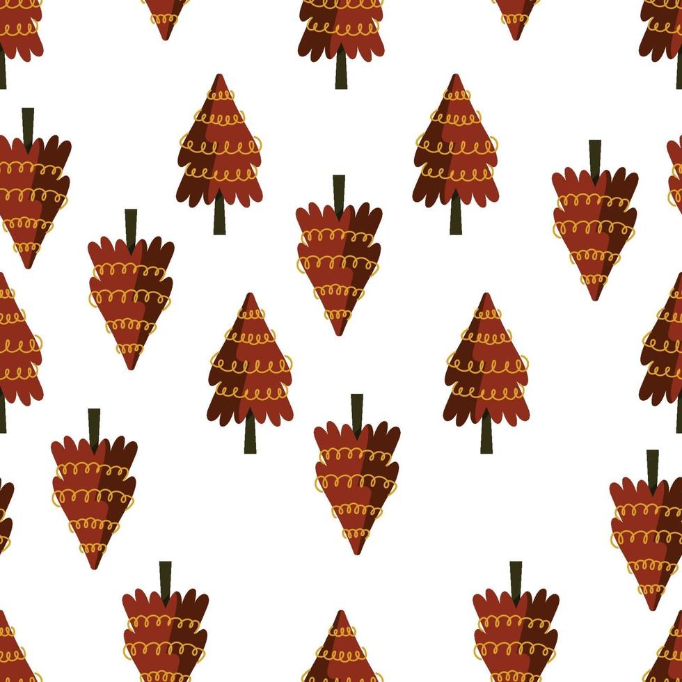 trees seamless pattern 1984796 Vector Art at Vecteezy