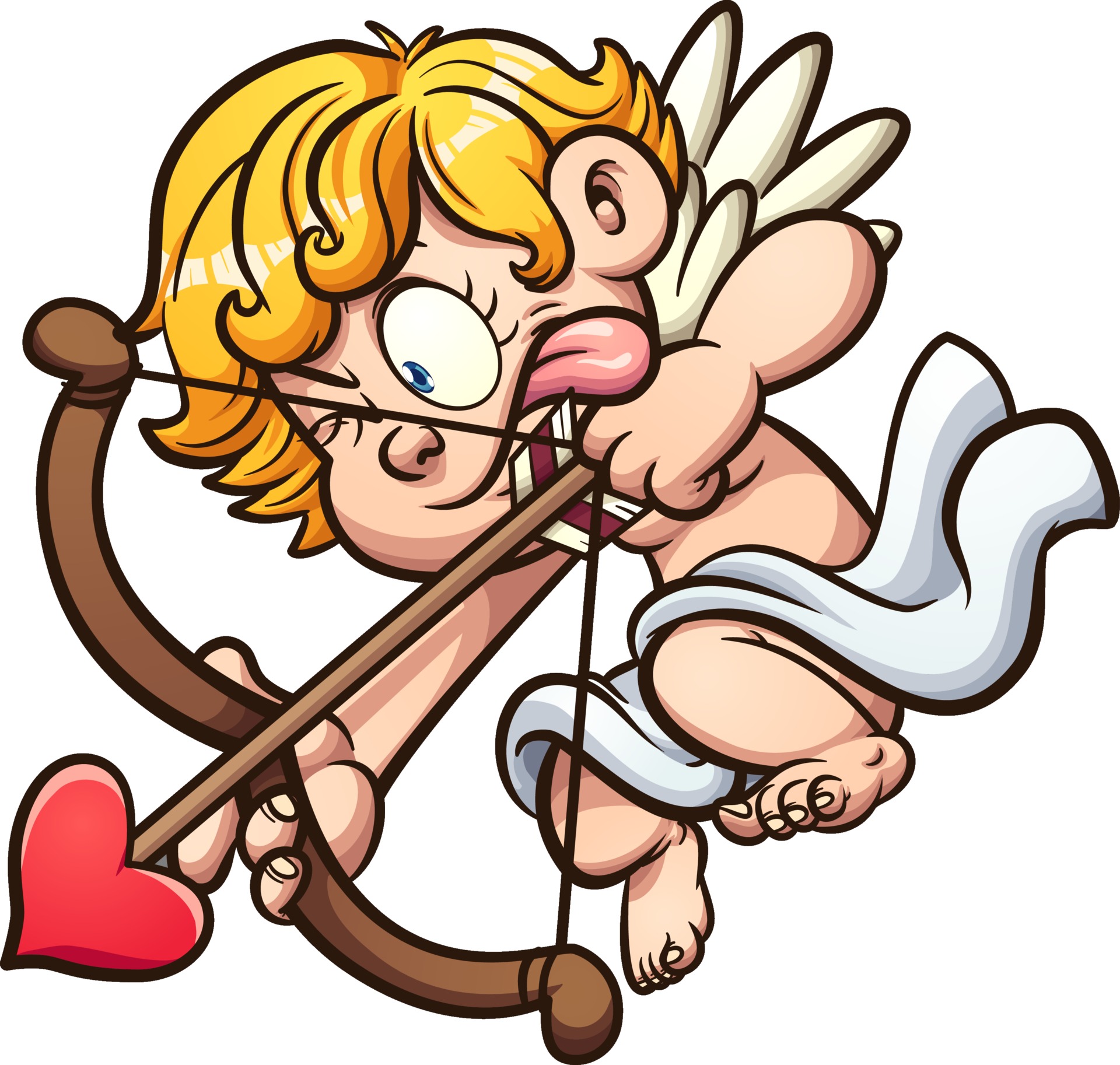 Valentine Cherub Angel 1987461 Vector Art At Vecteezy
