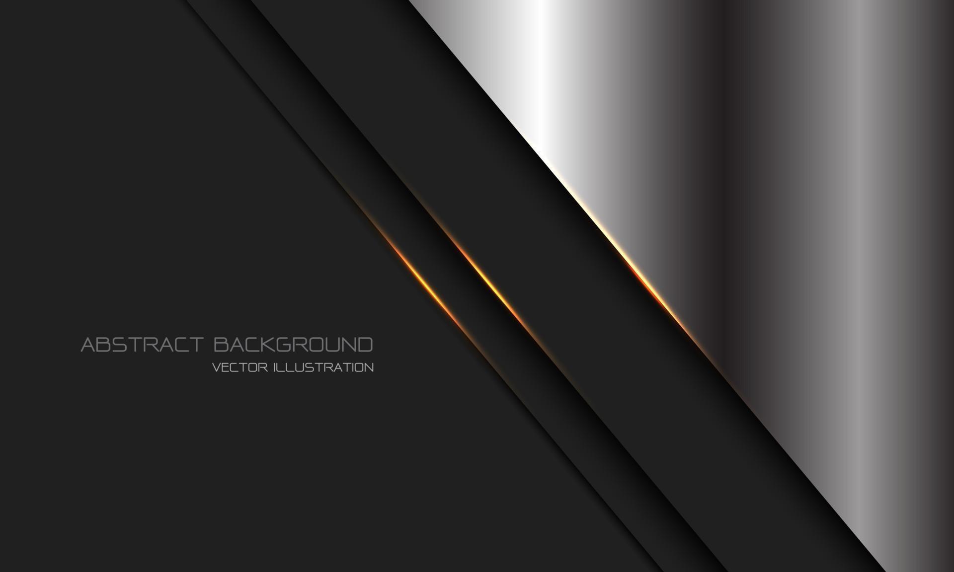 Abstract Silver Dark Grey Metallic Gold Light Line Slash With Blank Space Design Modern Luxury