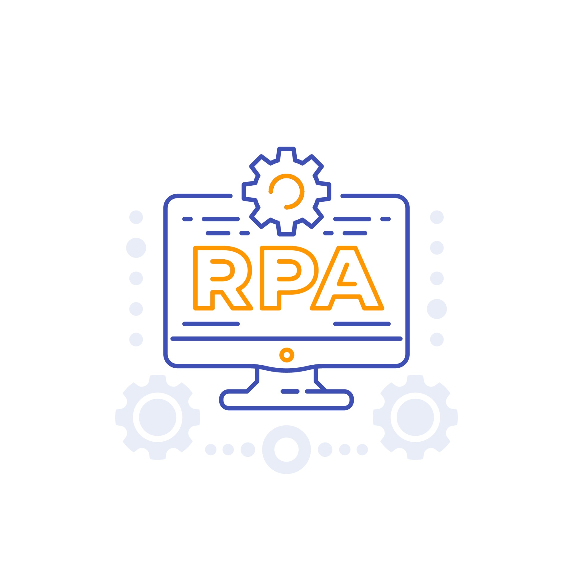 RPA, Robotic process automation, line icon.eps 1990076 Vector Art at ... RPA, Robotic process automation, line icon.eps 1990076 Vector Art at ...
