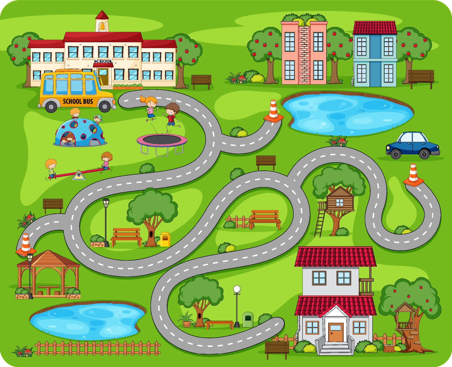 Cute cartoon maze game template 1998771 Vector Art at Vecteezy Cute cartoon maze game template 1998771 Vector Art at Vecteezy