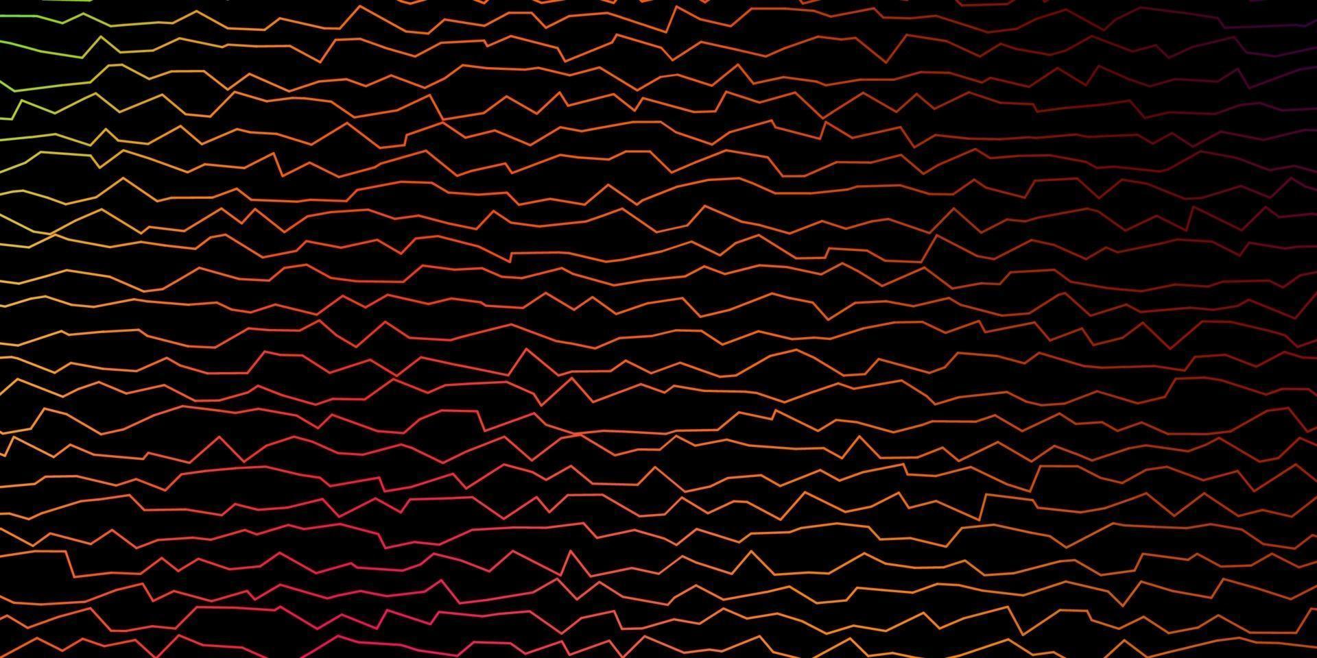 Dark Multicolor Vector Backdrop With Bent Lines 2000127 Vector Art At Vecteezy