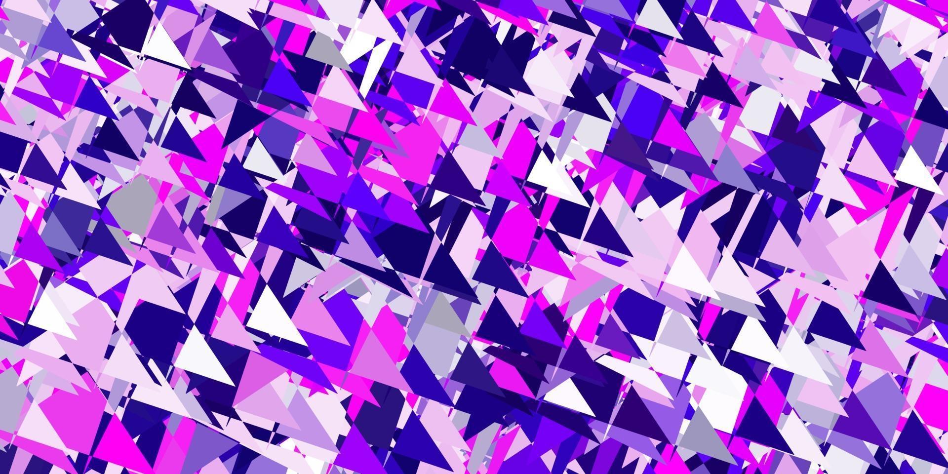 Light purple vector layout with triangle forms. 2000995 Vector Art at ...