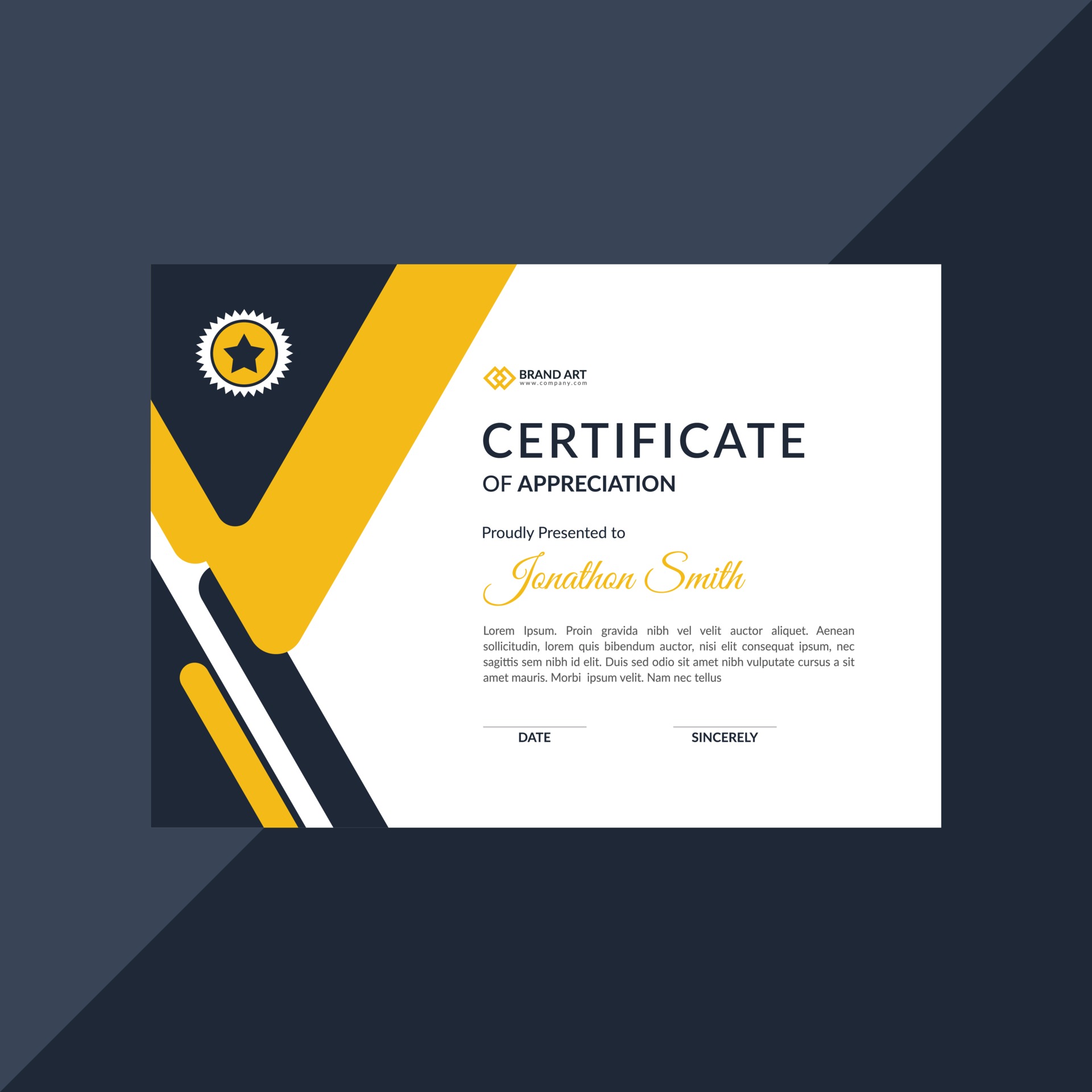 Creative and Modern Certificate template design vector 2024504 Vector ... Creative and Modern Certificate template design vector 2024504 Vector ...