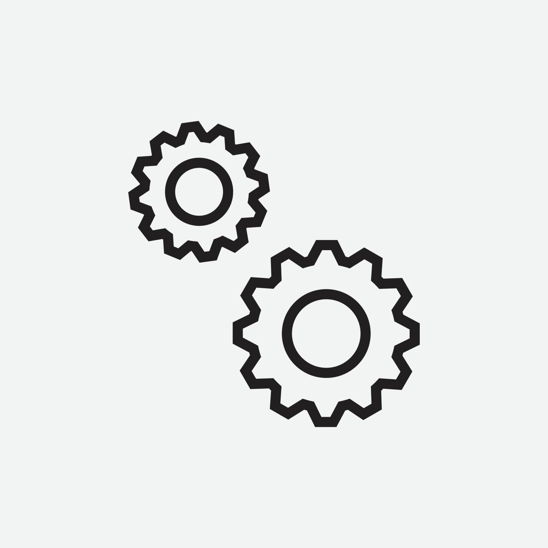 Gear isolated sign. Setting flat icon vector, Tools, Cog, symbol ... Gear isolated sign. Setting flat icon vector, Tools, Cog, symbol ...