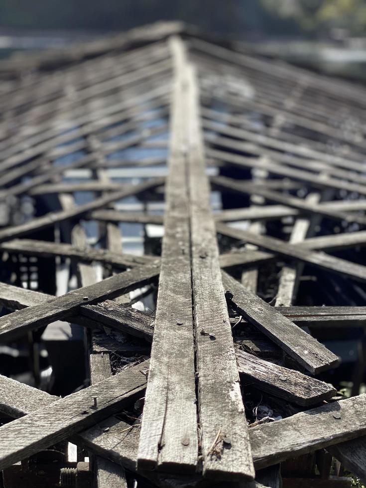 Old and worn-out wooden roof 2026492 Stock Photo at Vecteezy