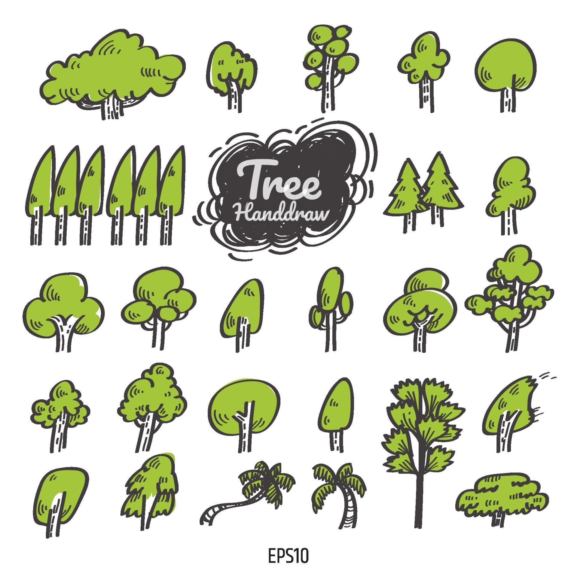 Tree icon vector. 2034358 Vector Art at Vecteezy
