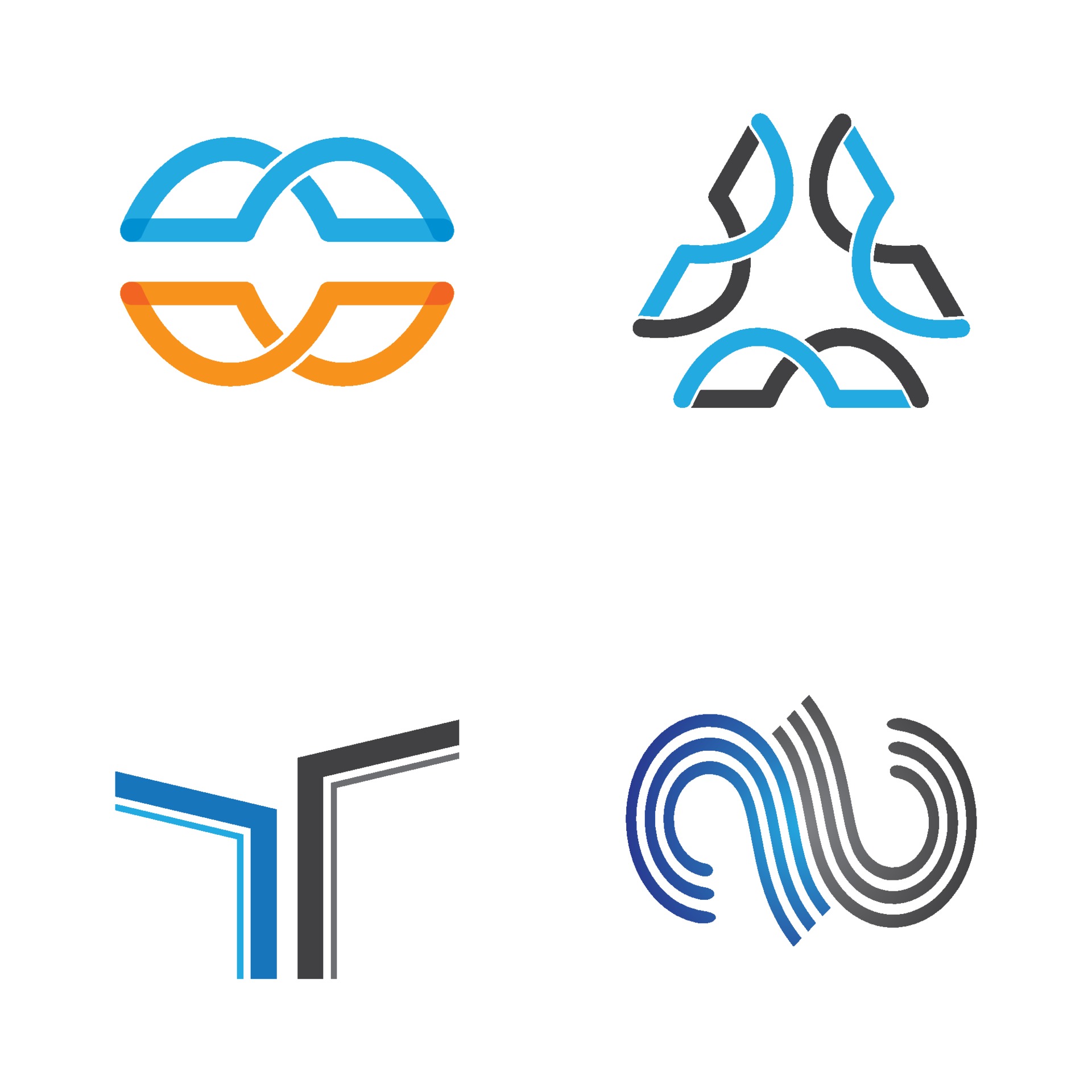 Abstract logo images illustration 2036012 Vector Art at Vecteezy