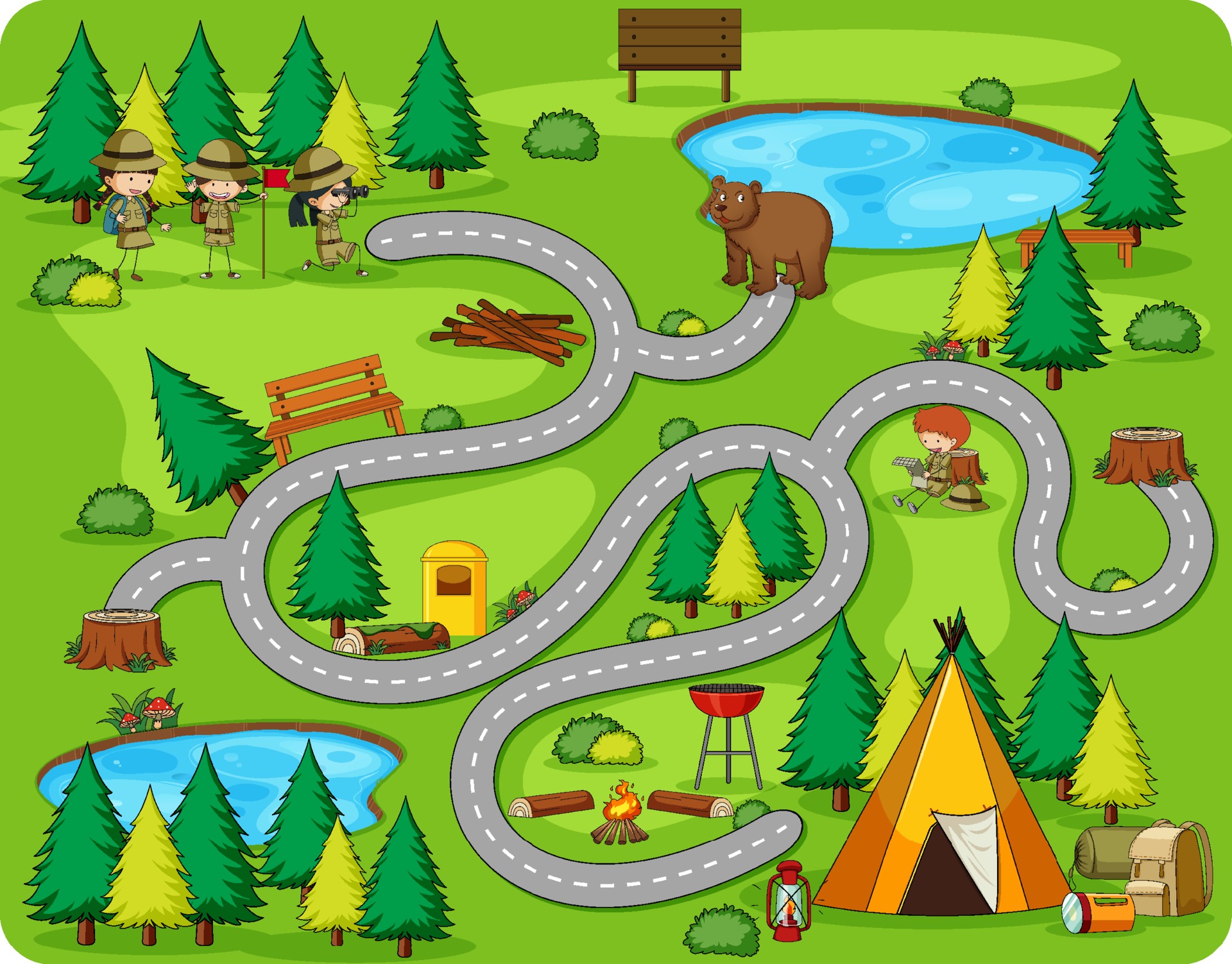 Cute cartoon maze game template 2036328 Vector Art at Vecteezy Cute cartoon maze game template 2036328 Vector Art at Vecteezy