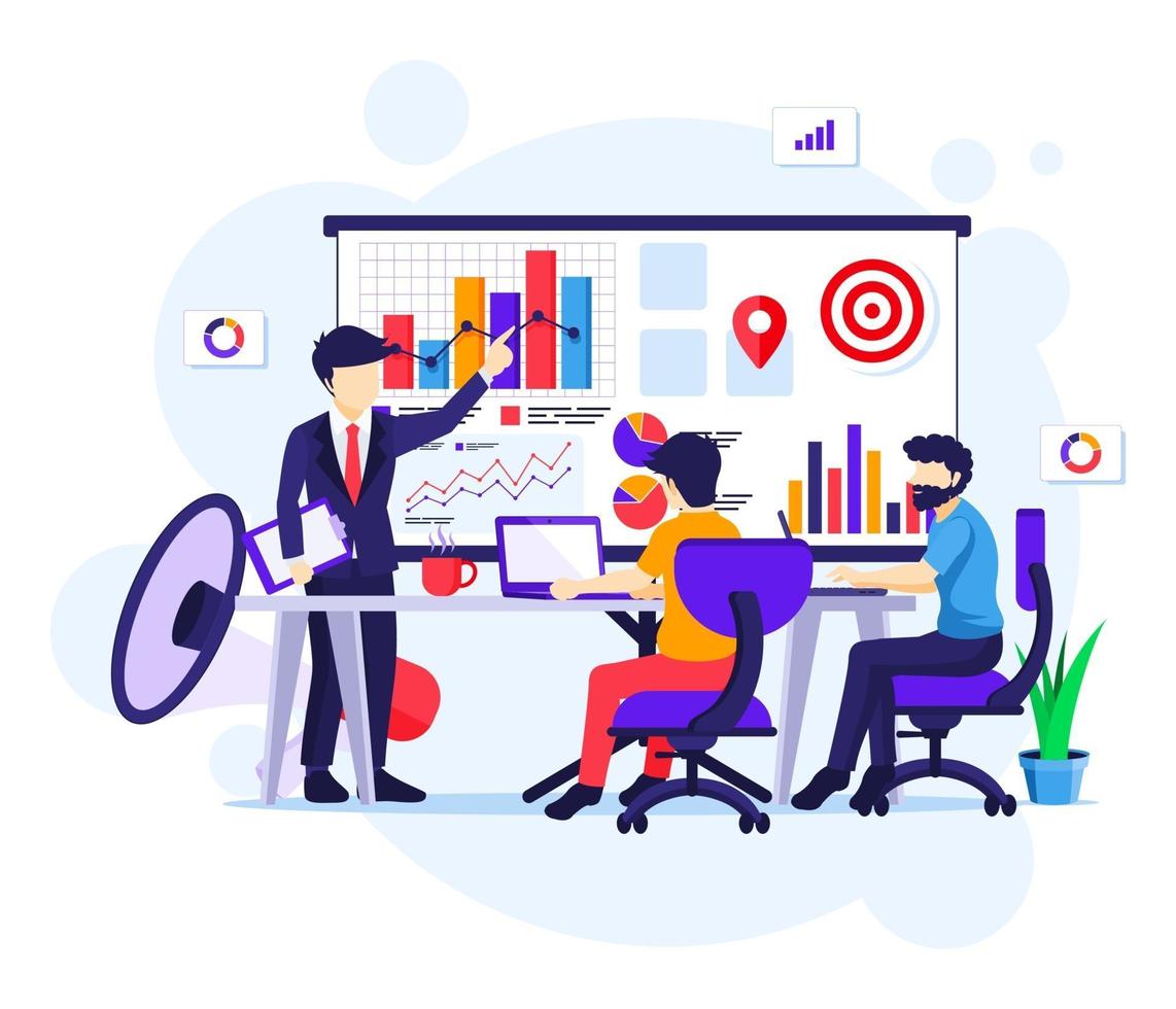 Marketing strategy concept 2037241 Vector Art at Vecteezy