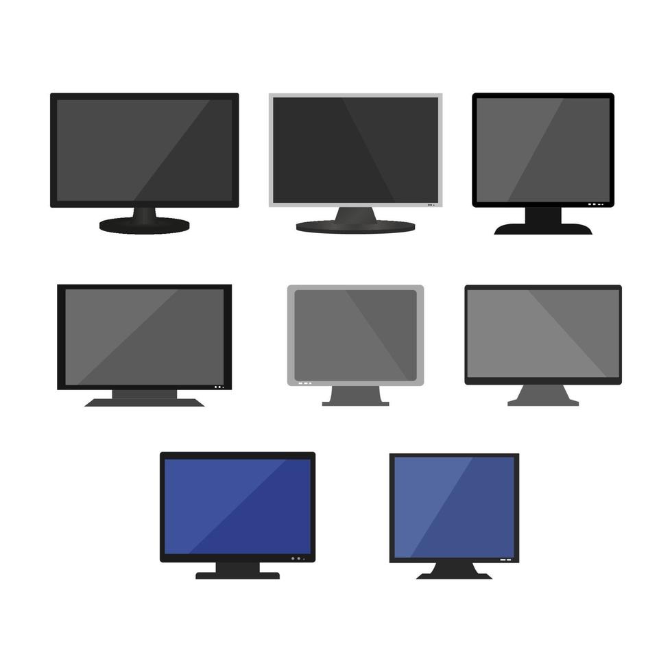 Television Set On White Background 2038486 Vector Art at Vecteezy