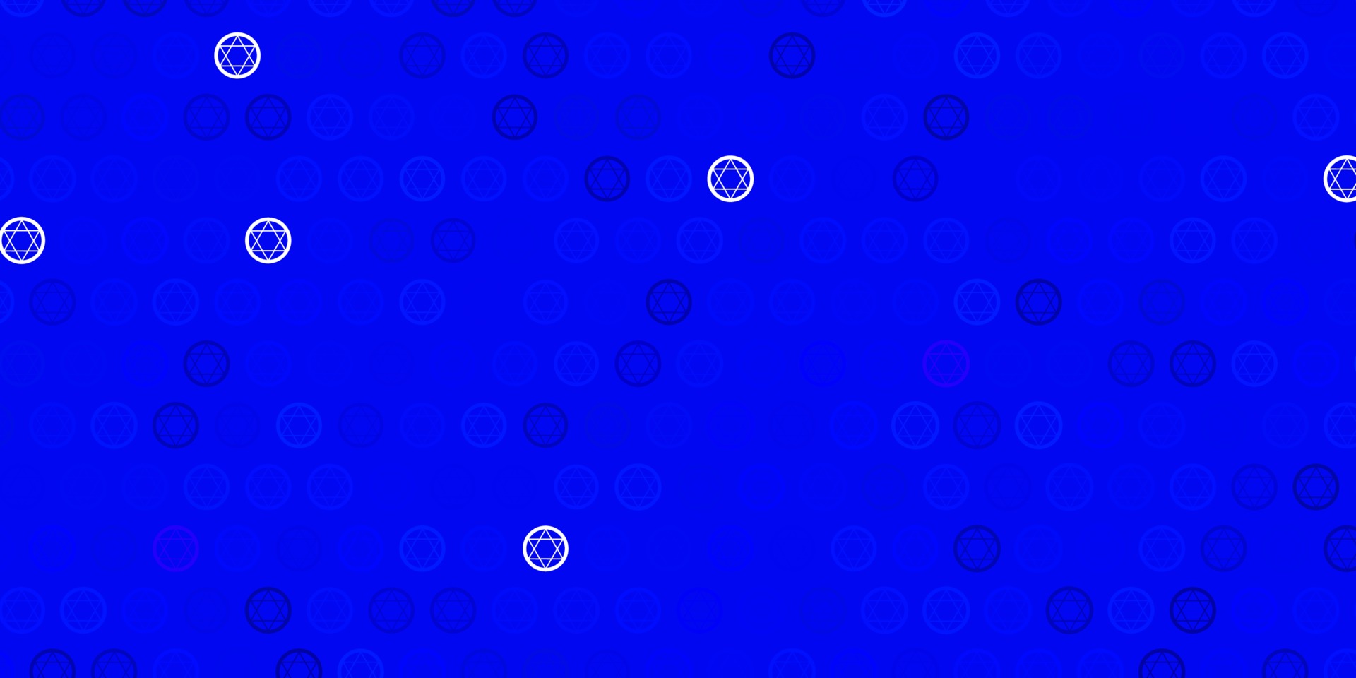 Light BLUE vector pattern with magic elements. 2039401 Vector Art at ...