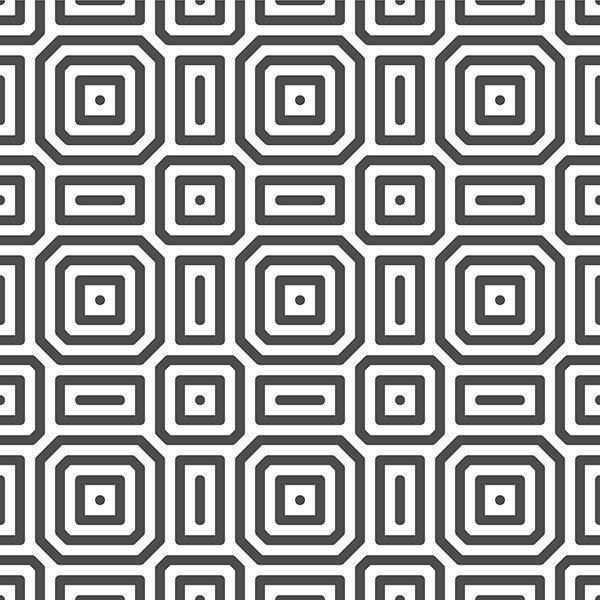 Abstract Seamless Octagonal Dot Square Shapes Pattern Abstract Geometric Pattern For Various