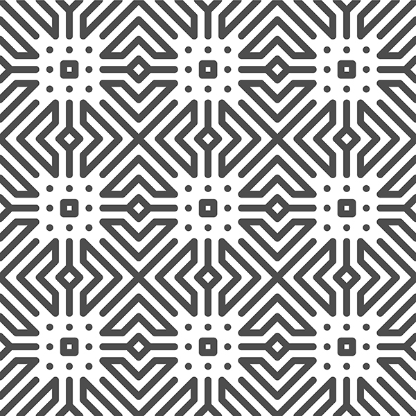 Abstract seamless dot triangle shapes pattern. Abstract geometric ...