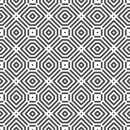 Abstract Seamless Hexagonal Dot Square Shapes Pattern Abstract Geometric Pattern For Various