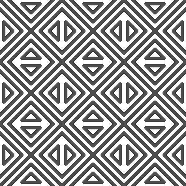 Abstract Seamless Octagonal Square Triangle Shapes Pattern Abstract Geometric Pattern For