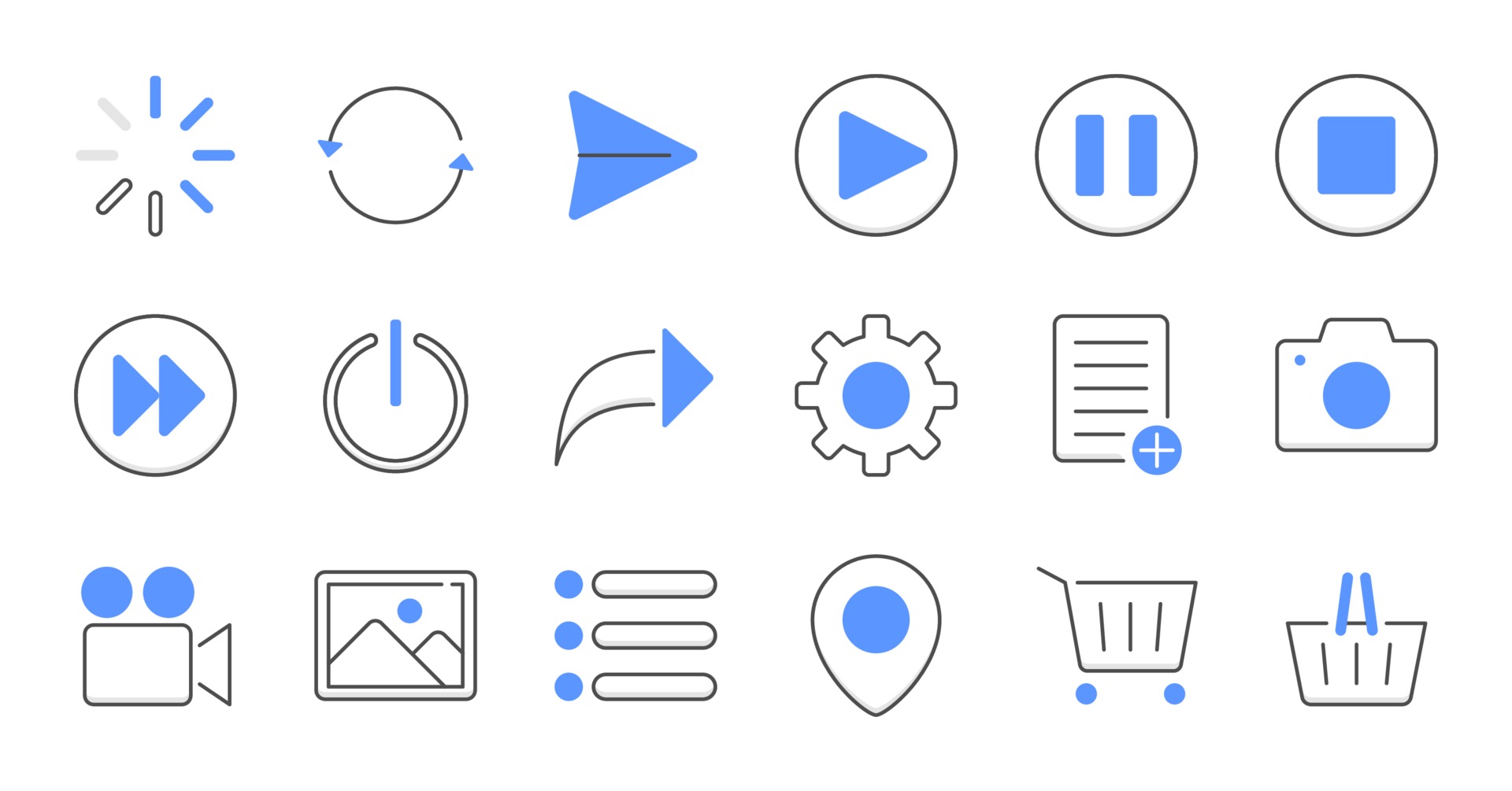 Colored line essential UI Icon set. 2045731 Vector Art at Vecteezy Colored line essential UI Icon set. 2045731 Vector Art at Vecteezy