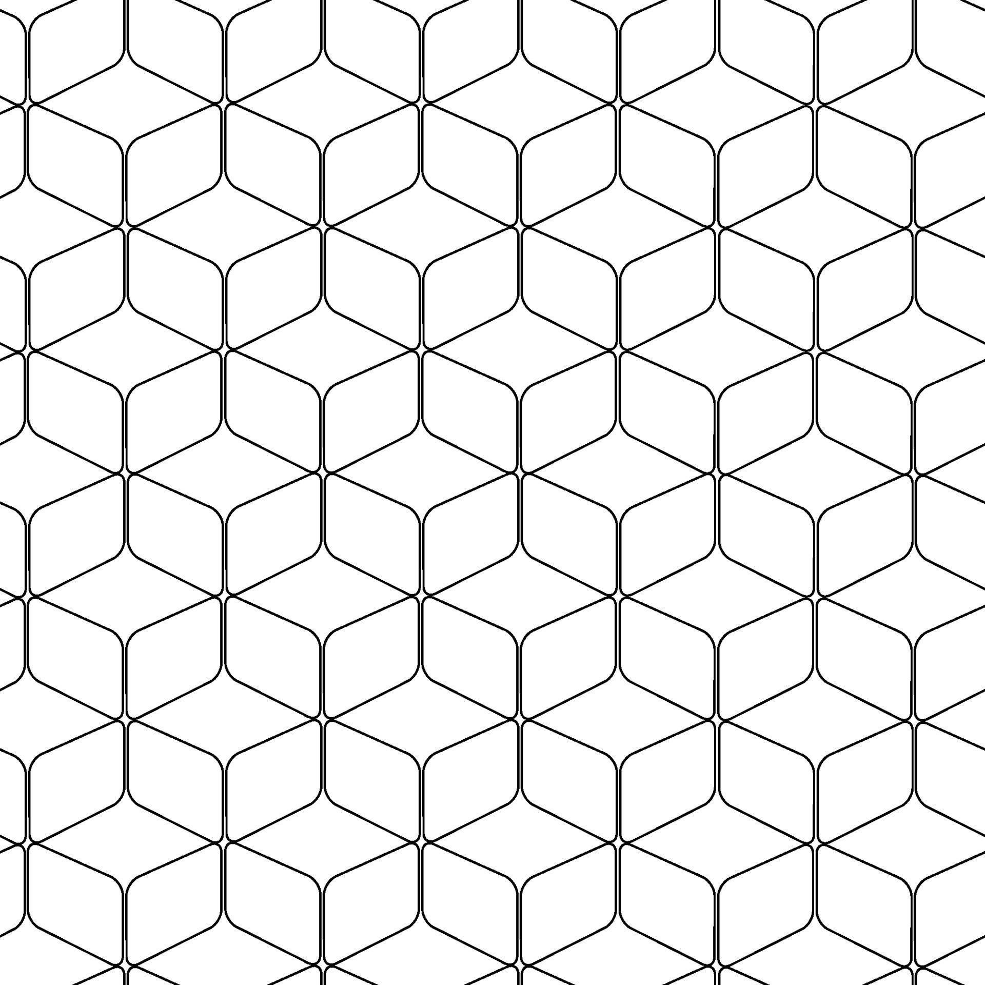 Abstract geometric hexagons arranged pattern vector graphic 2047217 ...