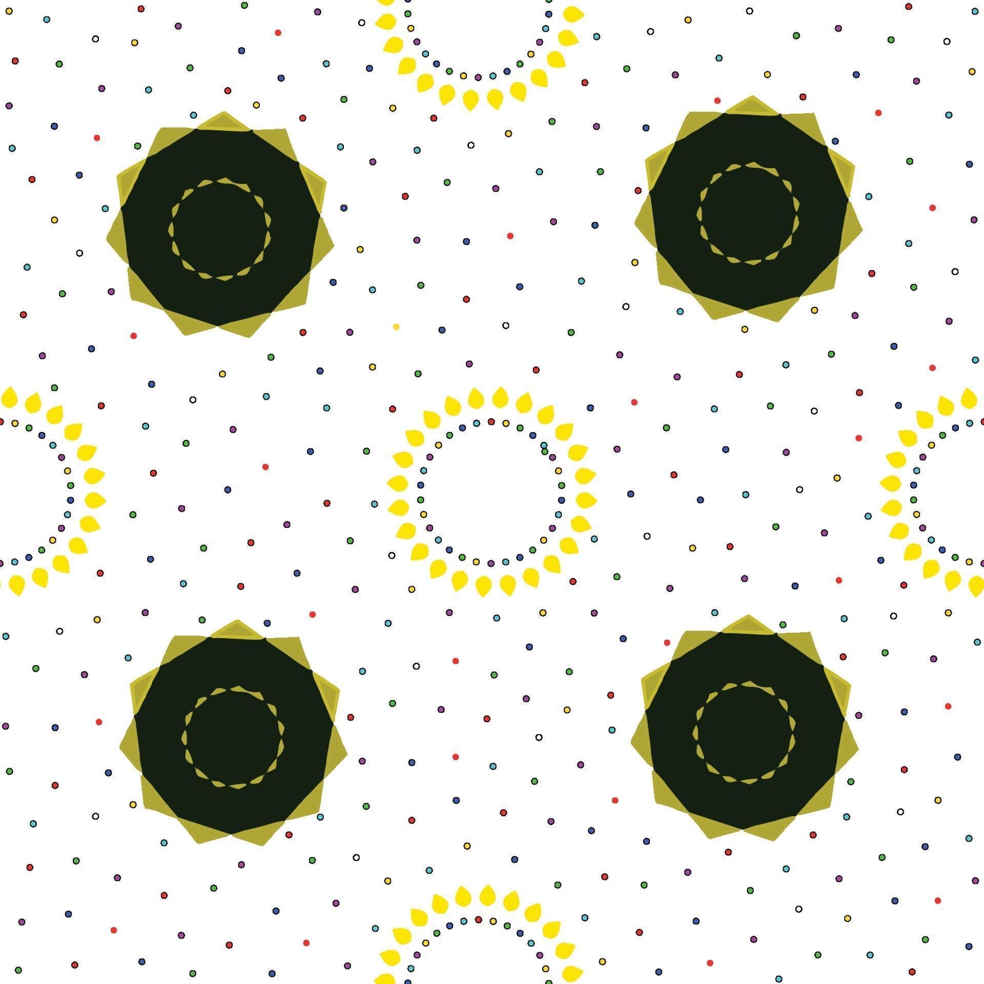 Subtle vector minimalist seamless pattern with tiny circle shapes ...