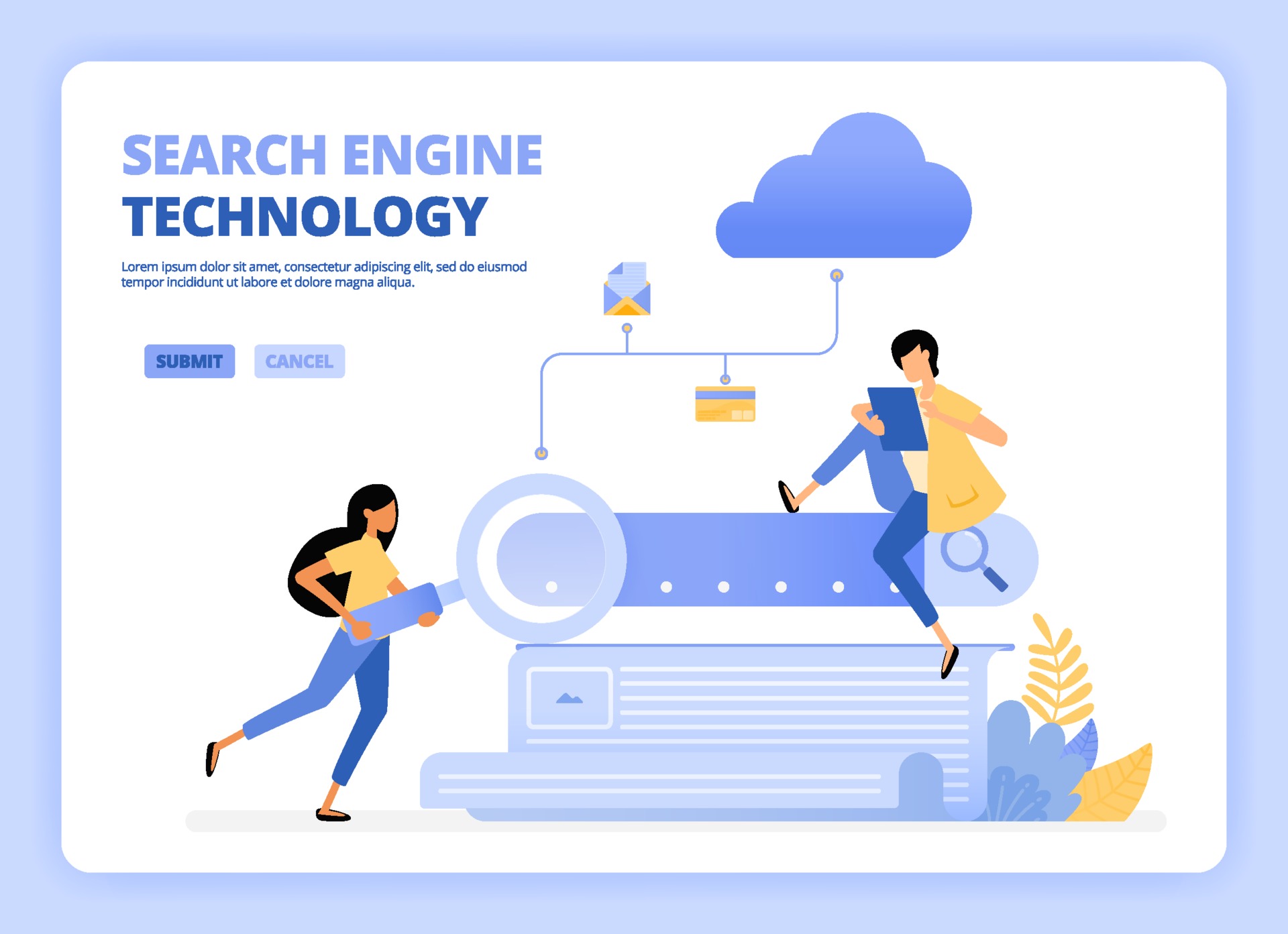People Looking For Keyword For Search Engine Optimization Or Seo Woman