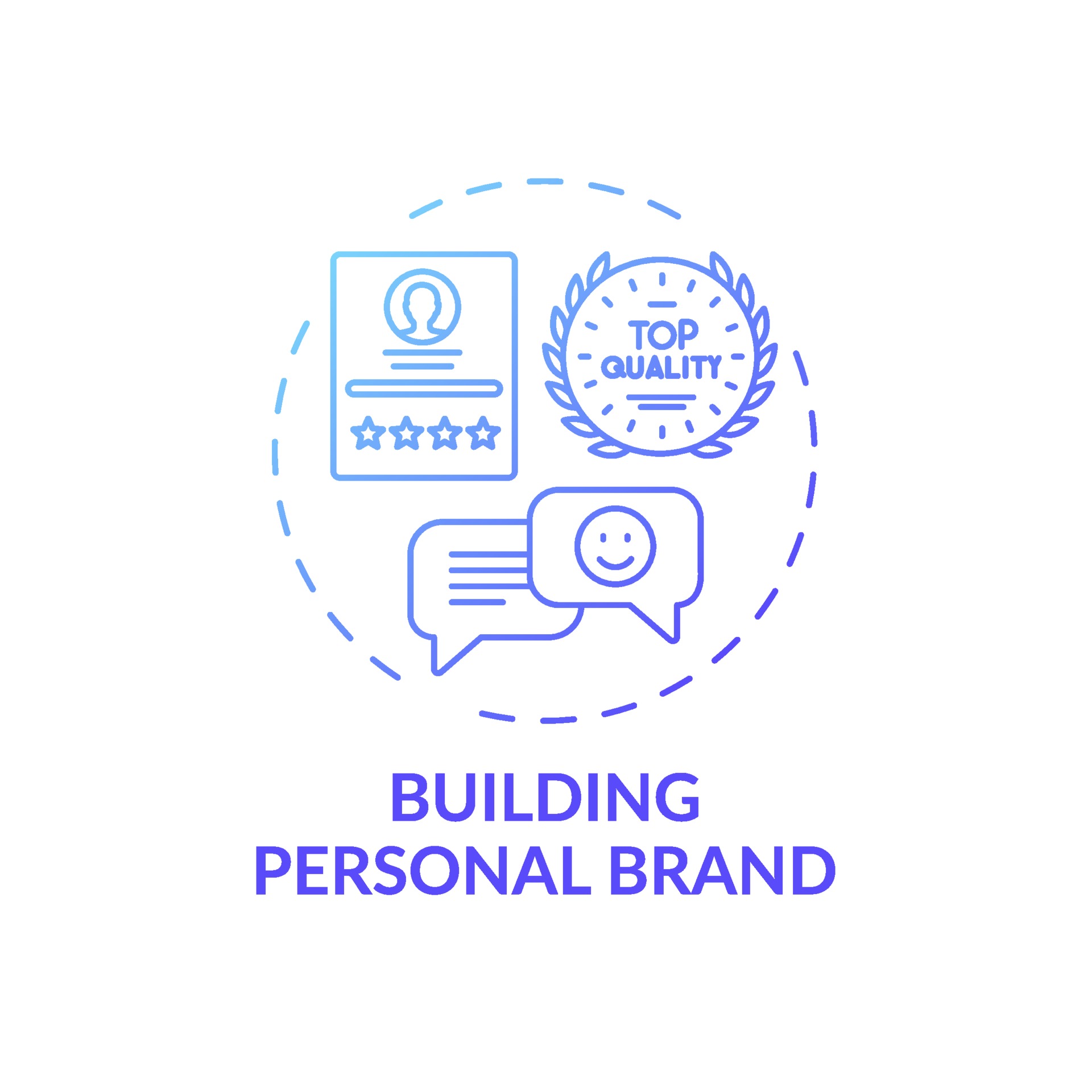 Building personal brand concept icon 2062452 Vector Art at Vecteezy Building personal brand concept icon 2062452 Vector Art at Vecteezy