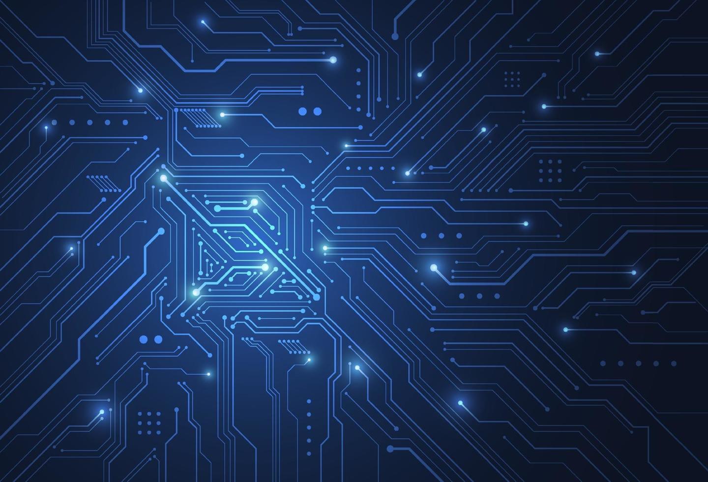Fondo digital abstracto con textura de placa de circuito de tecnología. Ilustración de la placa ...