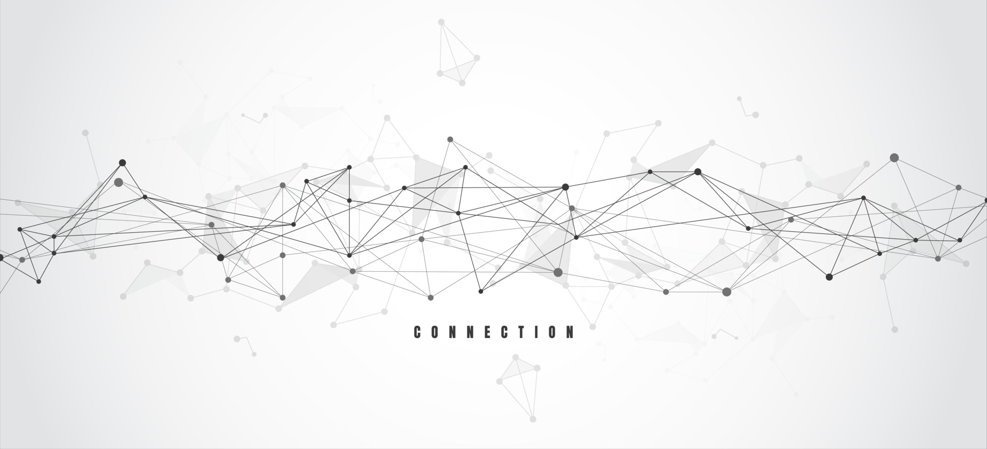 Abstract Connecting Dots And Lines With Geometric Background Modern Technology Connection