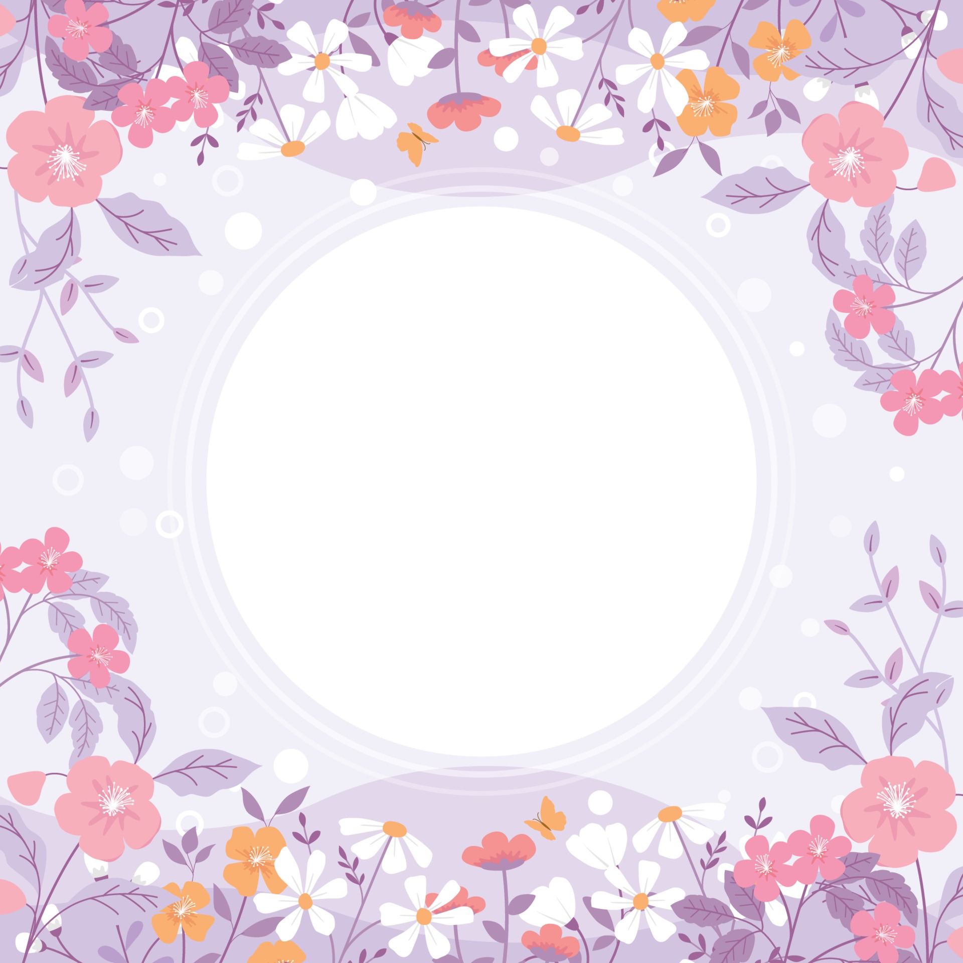 Spring Floral Background 2072441 Vector Art at Vecteezy