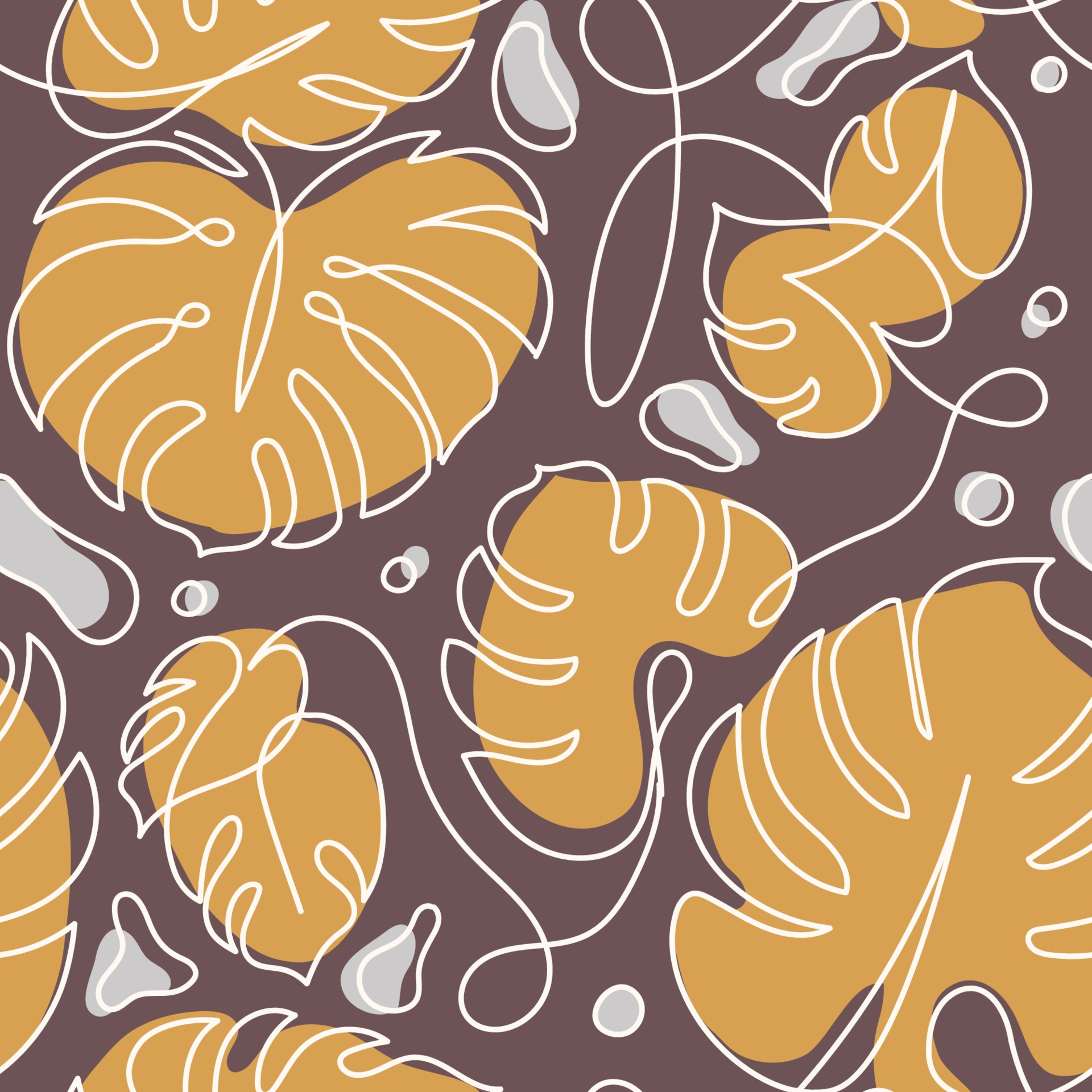 Seamless Nature Pattern 2072478 Vector Art at Vecteezy