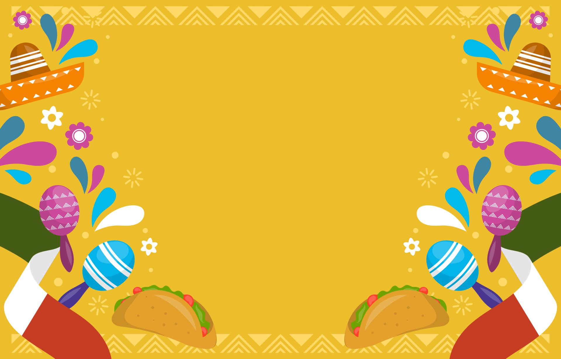 Colorful Cinco De Mayo Festivity Background 2072832 Vector Art at Vecteezy