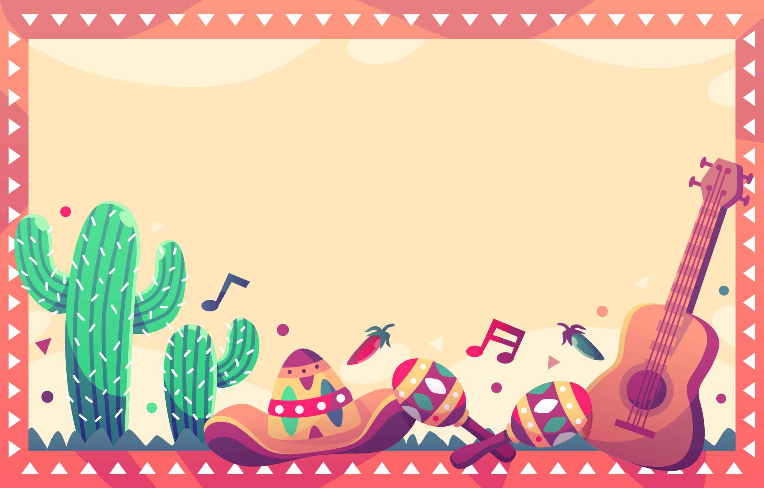 Cinco De Mayo Background with Mexico Element 2072976 Vector Art at Vecteezy