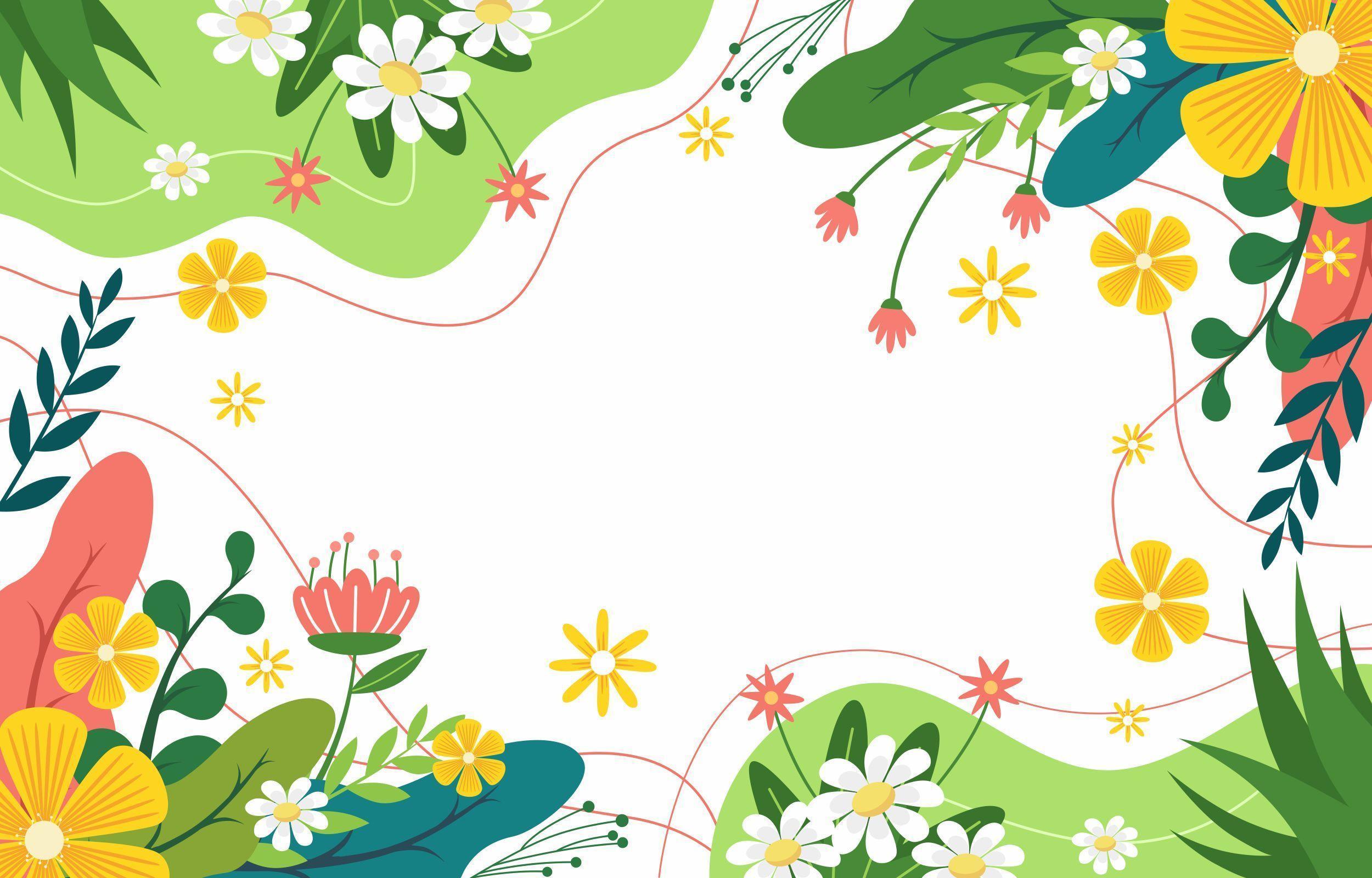 Nature Spring Background 2073190 Vector Art at Vecteezy