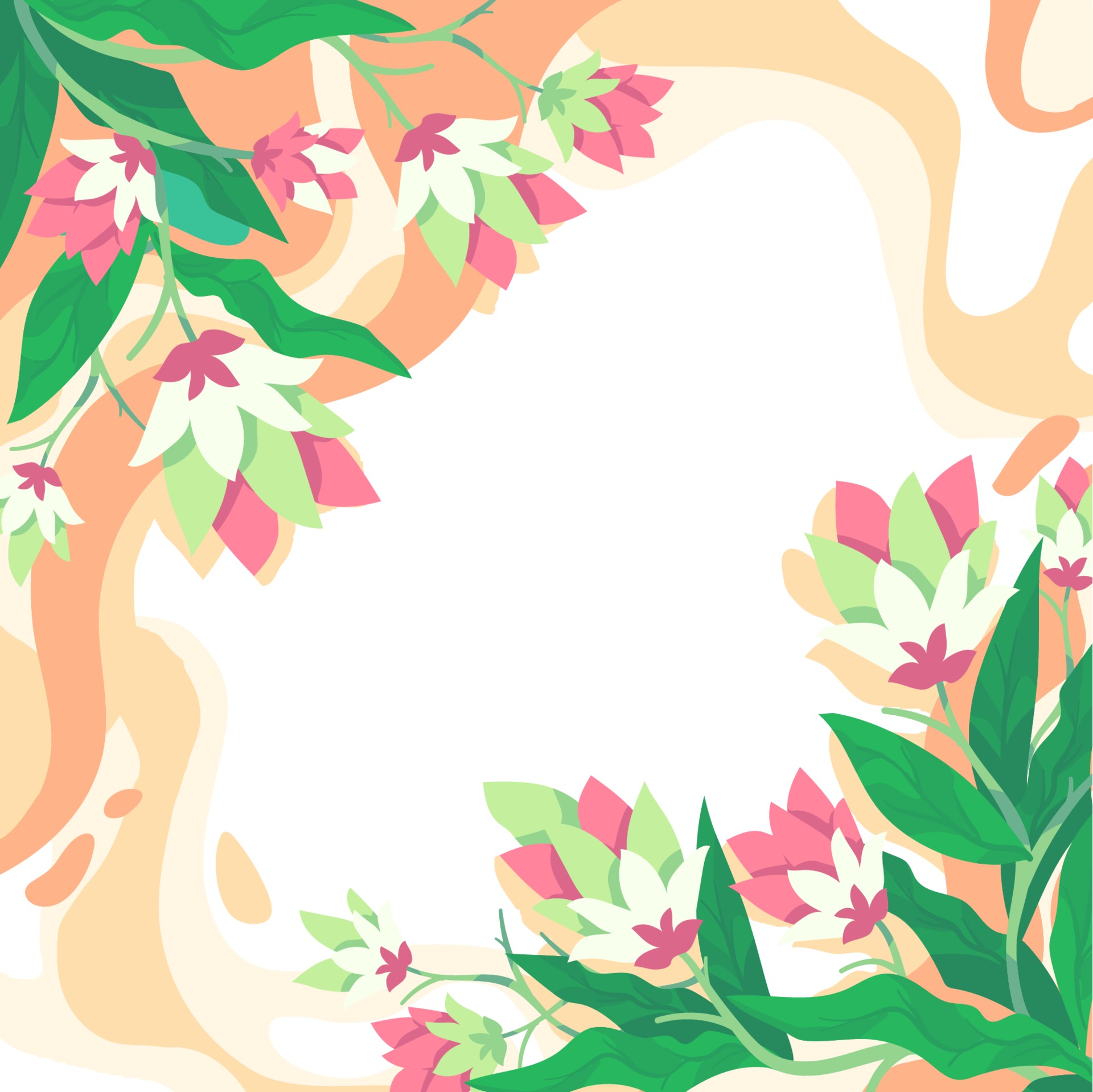 Spring Floral Background 2073260 Vector Art at Vecteezy