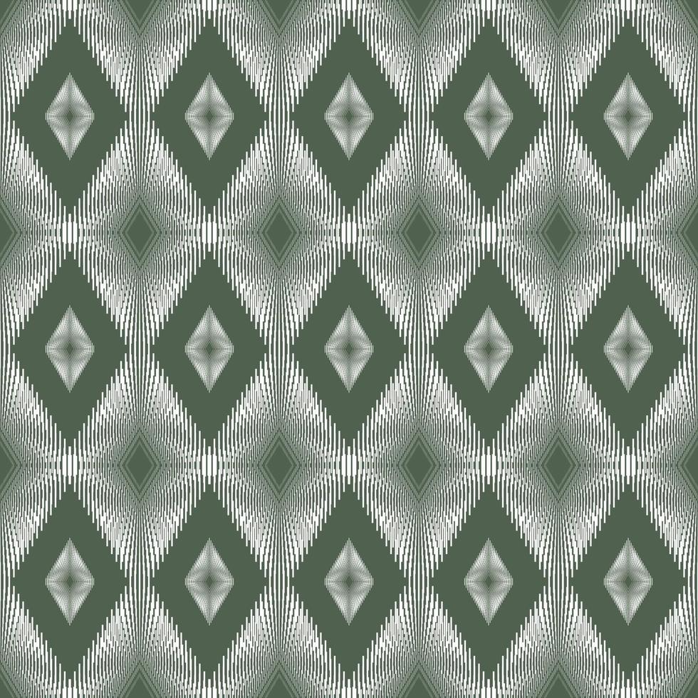 Geometric fabric abstract ethnic pattern, vector illustration style ...