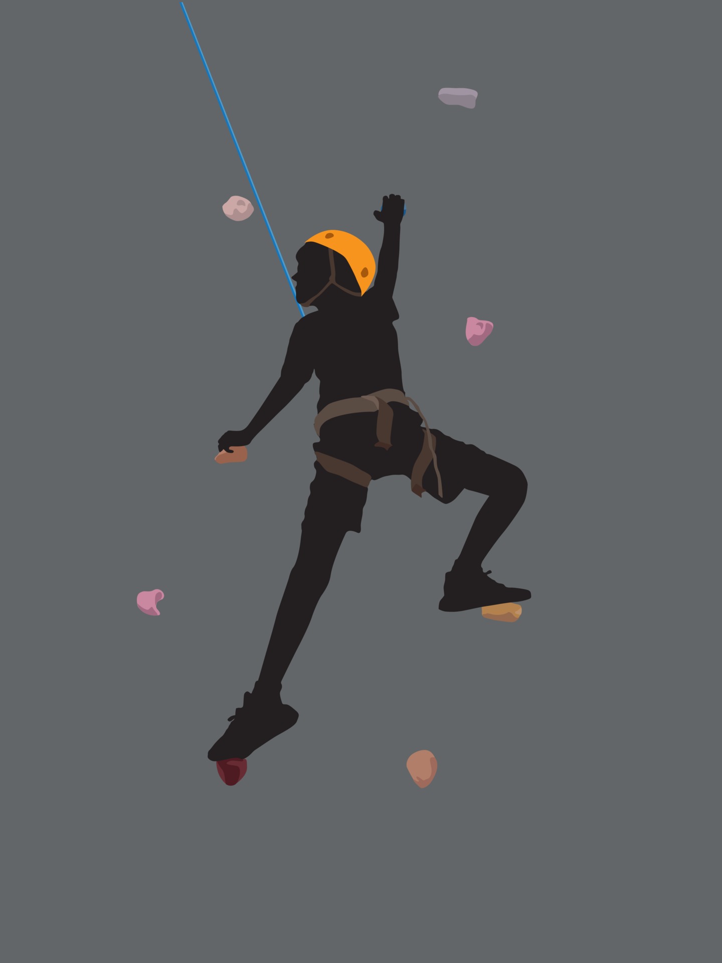 Climbing Wall on illustration graphic vector 2080395 Vector Art at Vecteezy