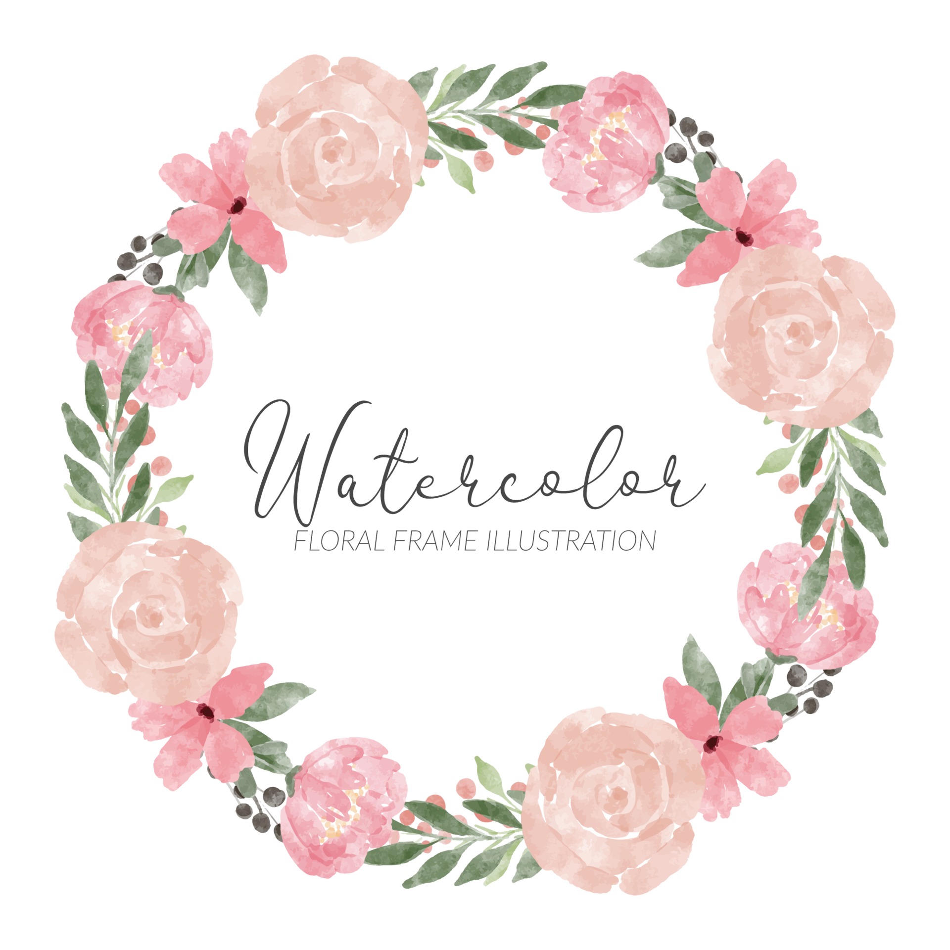 Watercolor Flower Circle Vector Art, Icons, and Graphics for Free Download Watercolor Flower Circle Vector Art, Icons, and Graphics for Free Download