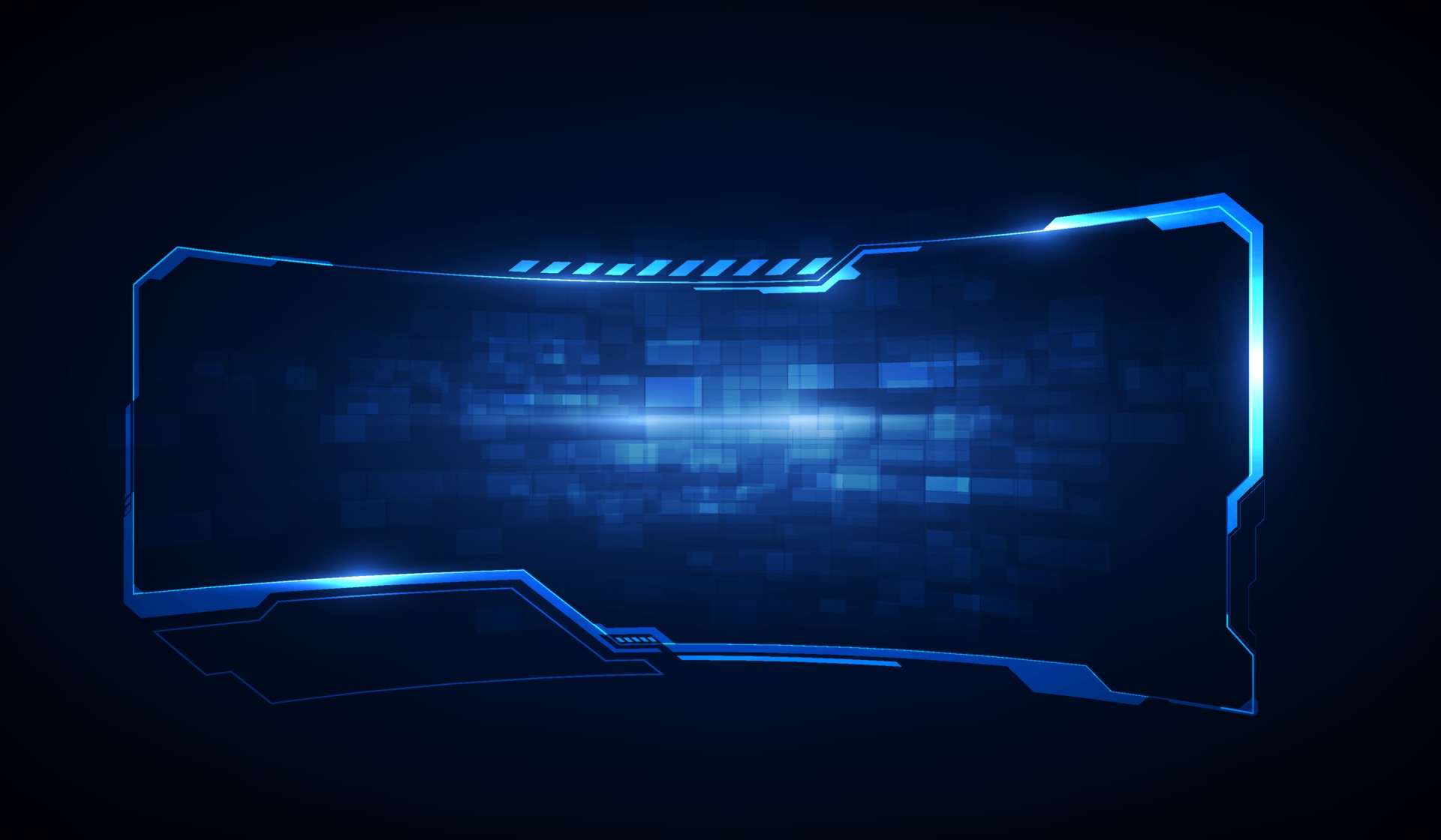 HUD, UI, GUI futuristic user interface screen elements. High tech ...