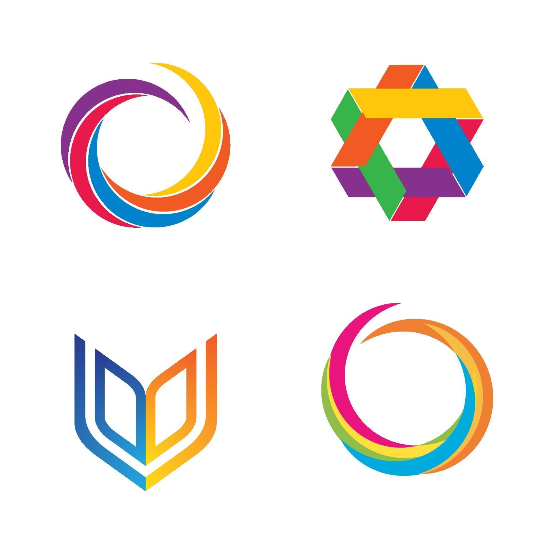 Abstract logo images illustration set 2084906 Vector Art at Vecteezy