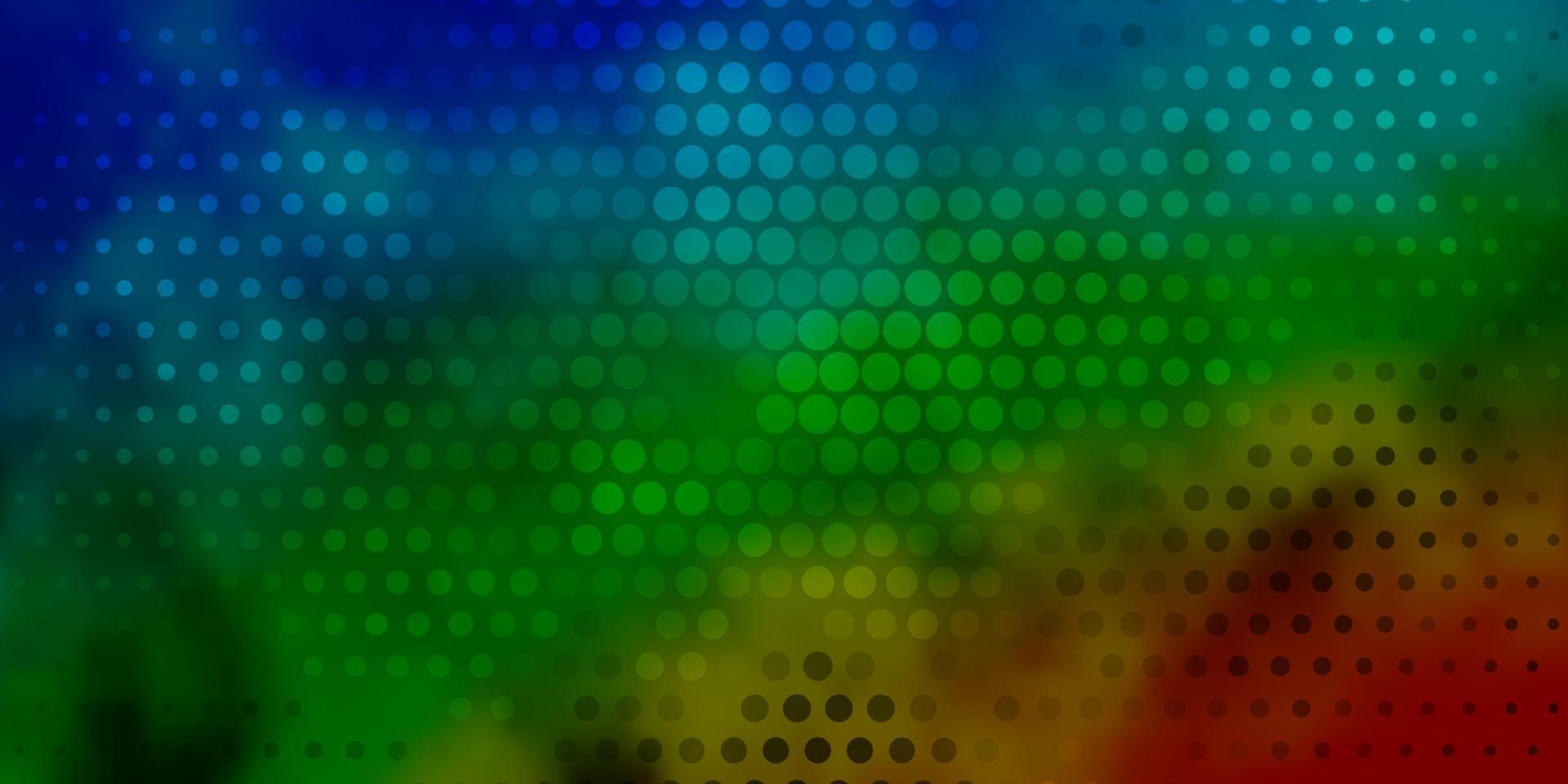 Dark Multicolor Vector Texture With Disks 2087039 Vector Art At Vecteezy