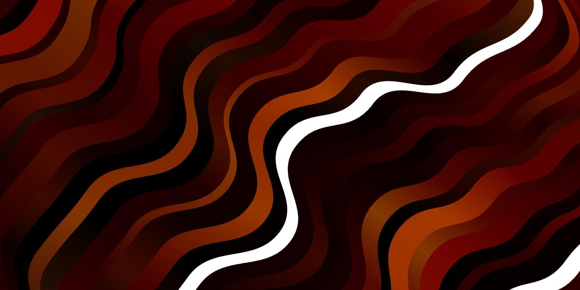 Dark Orange Vector Texture With Circular Arc 2087305 Vector Art At Vecteezy