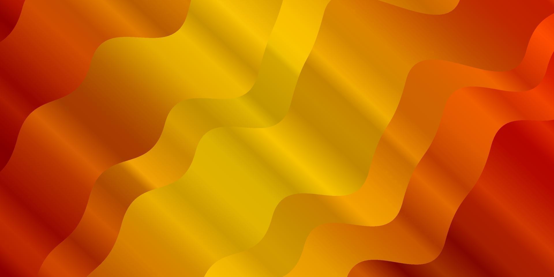 Dark Orange Vector Layout With Curves 2087320 Vector Art At Vecteezy