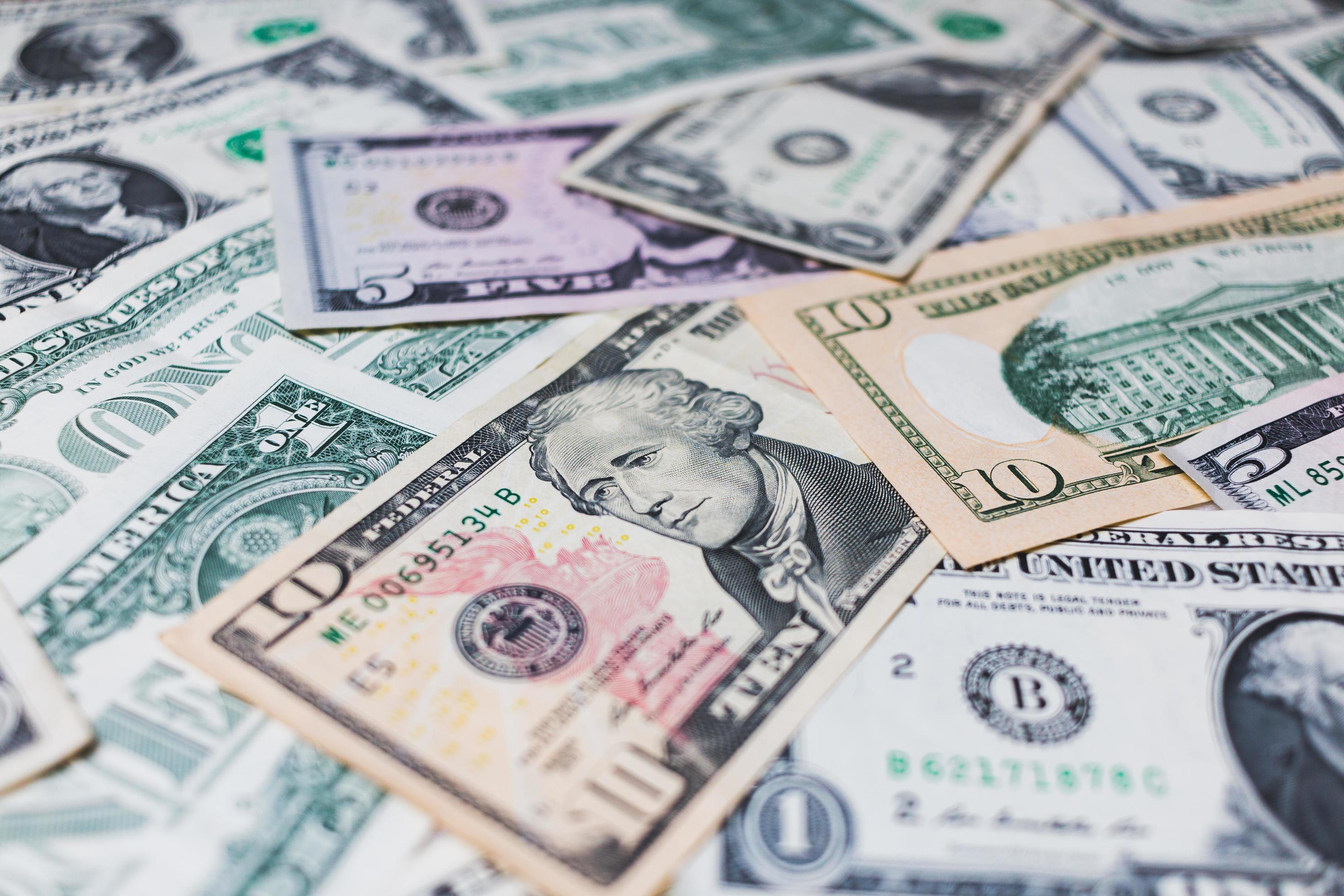 American Dollars Or US Dollar Banknotes Background 2095499 Stock Photo