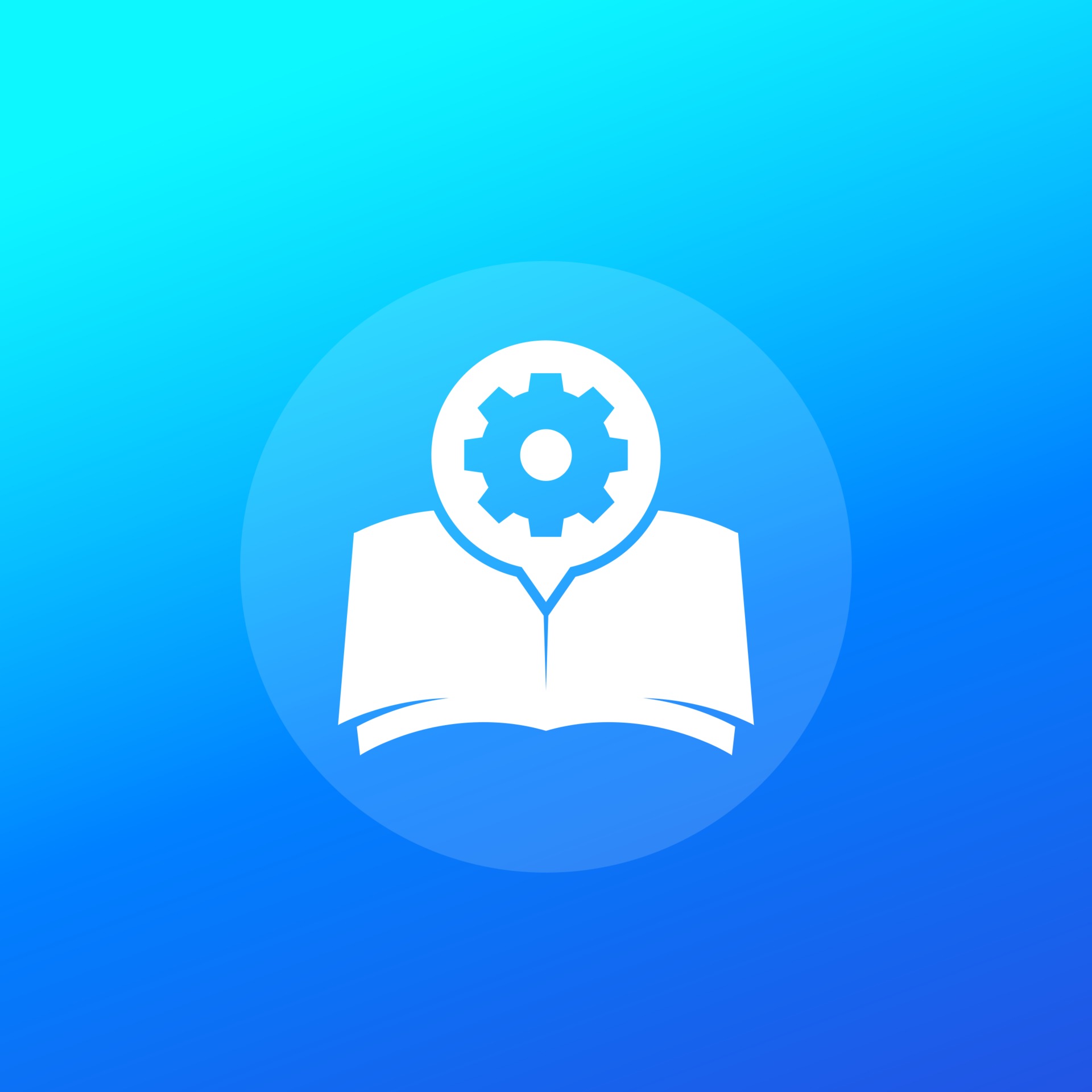 manual, instruction or user guide vector icon.eps 2096383 Vector Art at ...